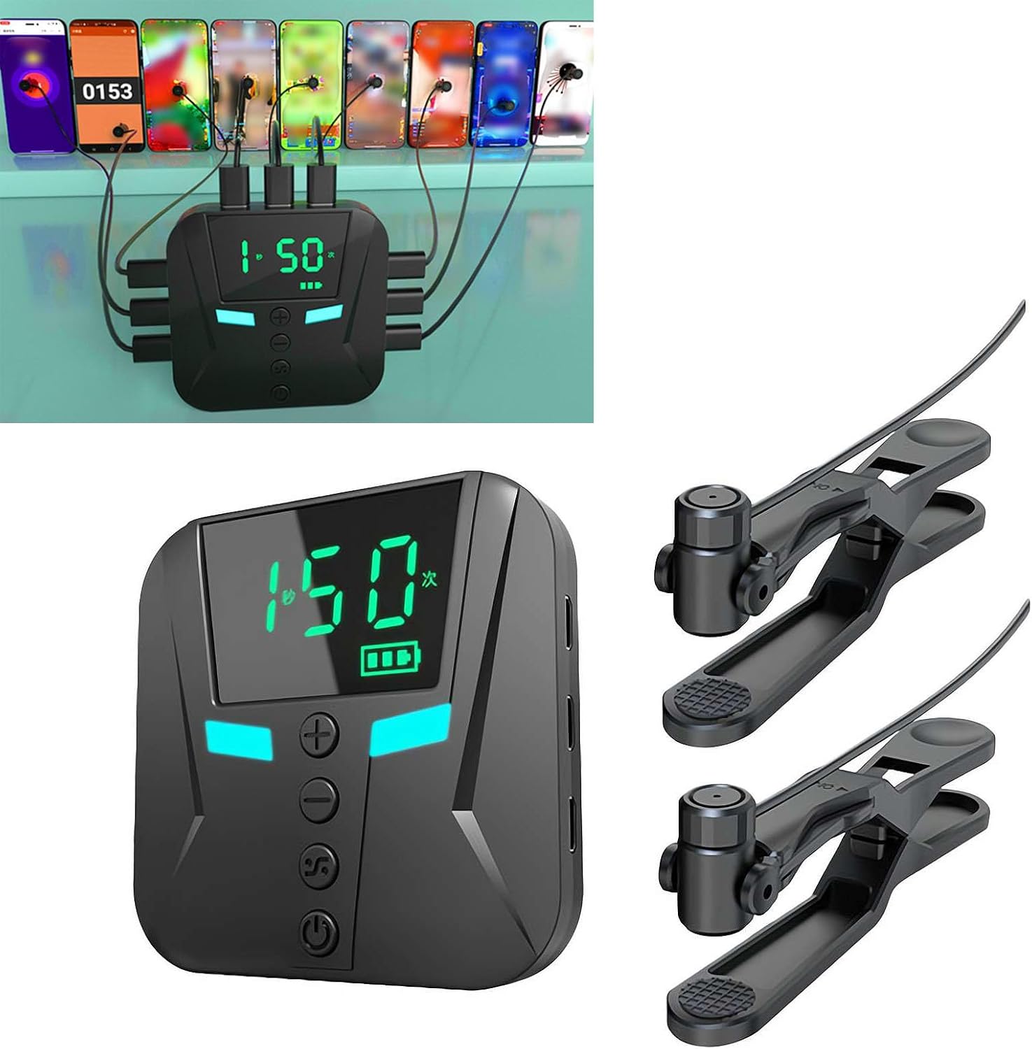 Amazon.com: Auto Clicker for Phone,Automatic Phone Screen Tapper Set ...