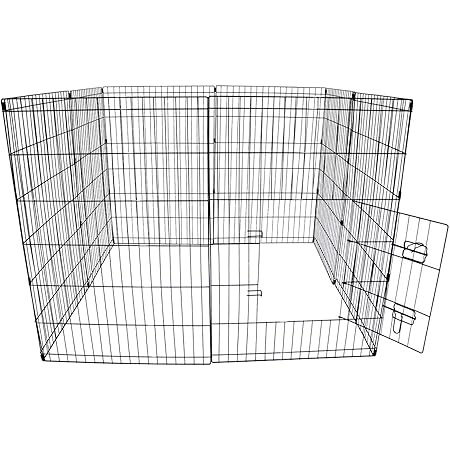 AVC Designs Pet Dog Pen Puppy Cat Rabbit Foldable Playpen Indoor ...