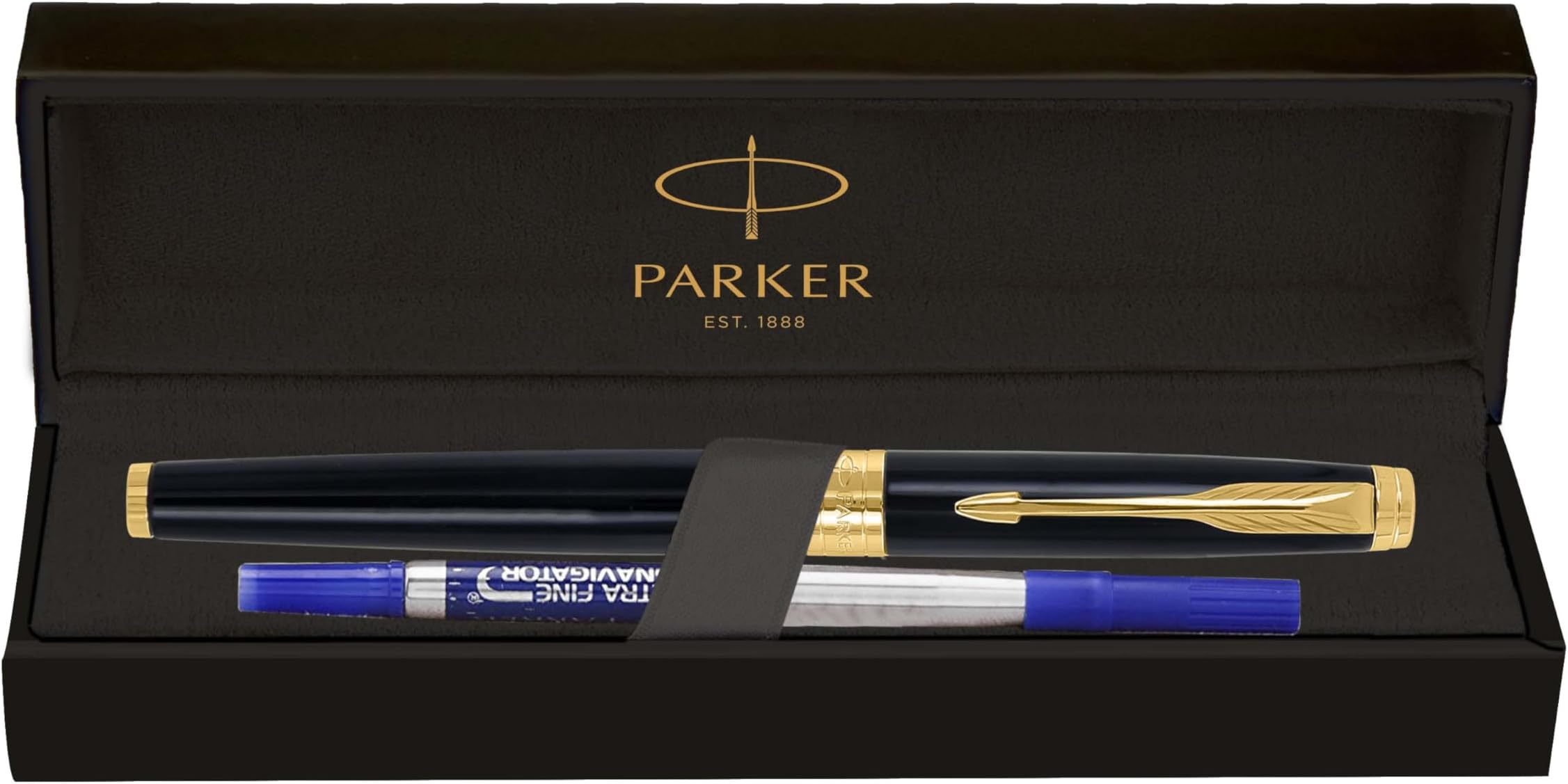 Parker Fusion Matte Black GT BP : Amazon.in: Office Products