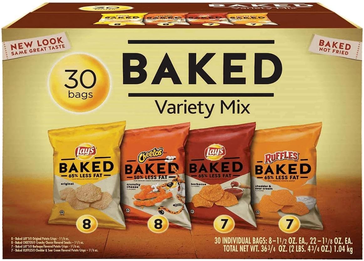 Amazon.com: Ruffles, Oven Baked Potato Crisps, Original, 6.25 Ounce