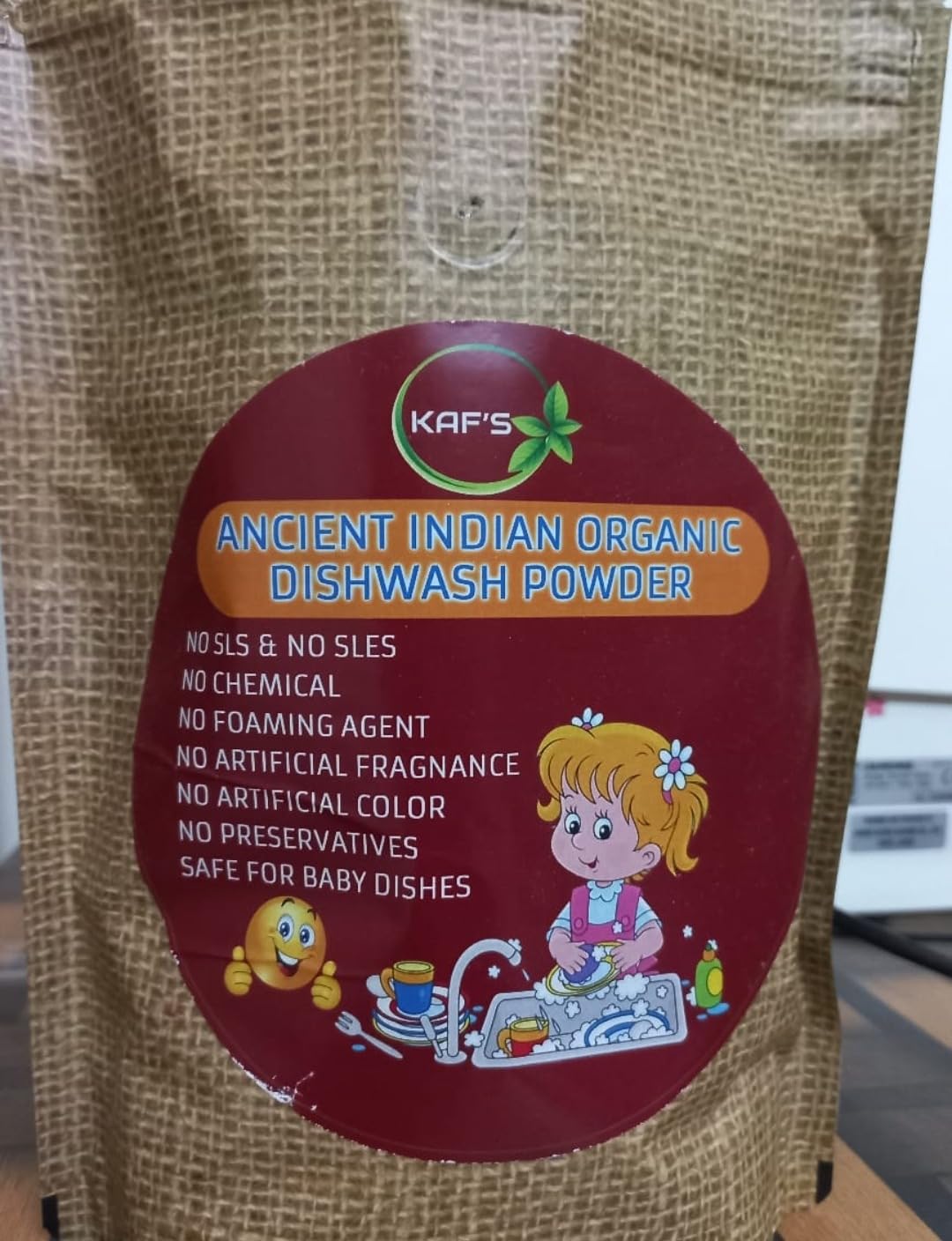 Organic Dish Wash Powder, 500g : Amazon.in: Health & Personal Care