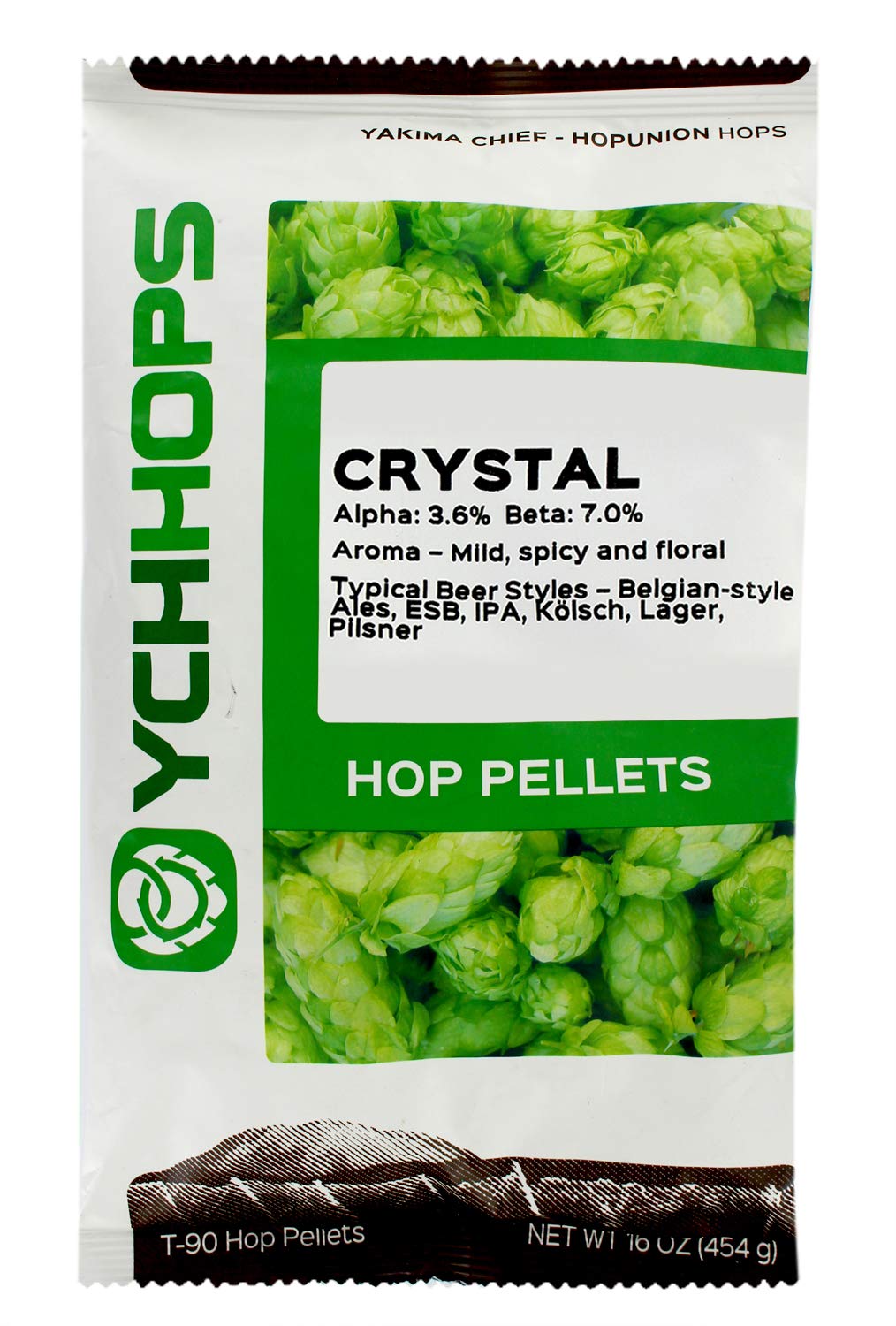 Amazon.com: Strange Brew HOZQ8-1039 Crystal Hop Pellets (1lb) : Grocery ...
