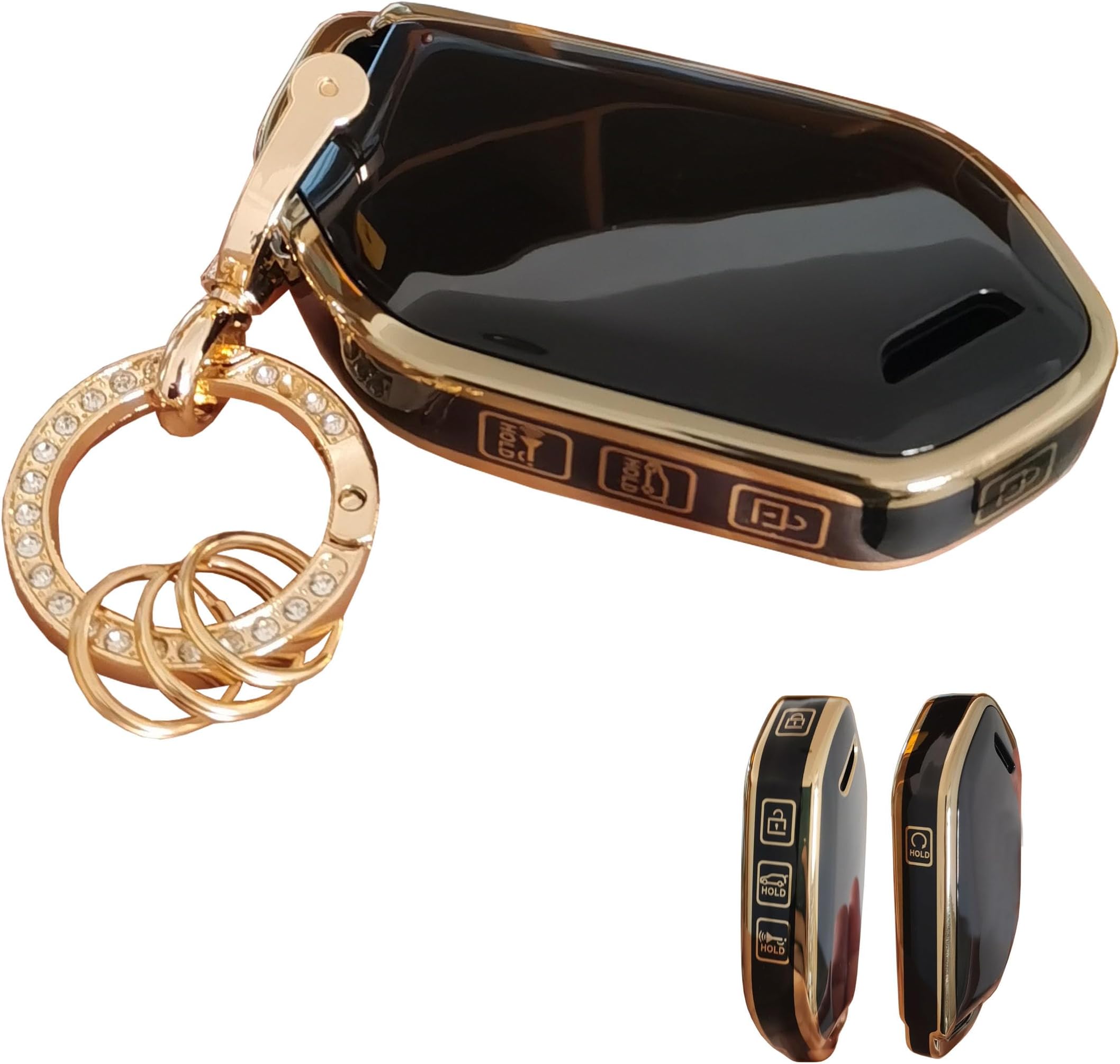 Amazon.com: WENHENI Soft Protective Shell for Kia Key Fob Cover Key ...