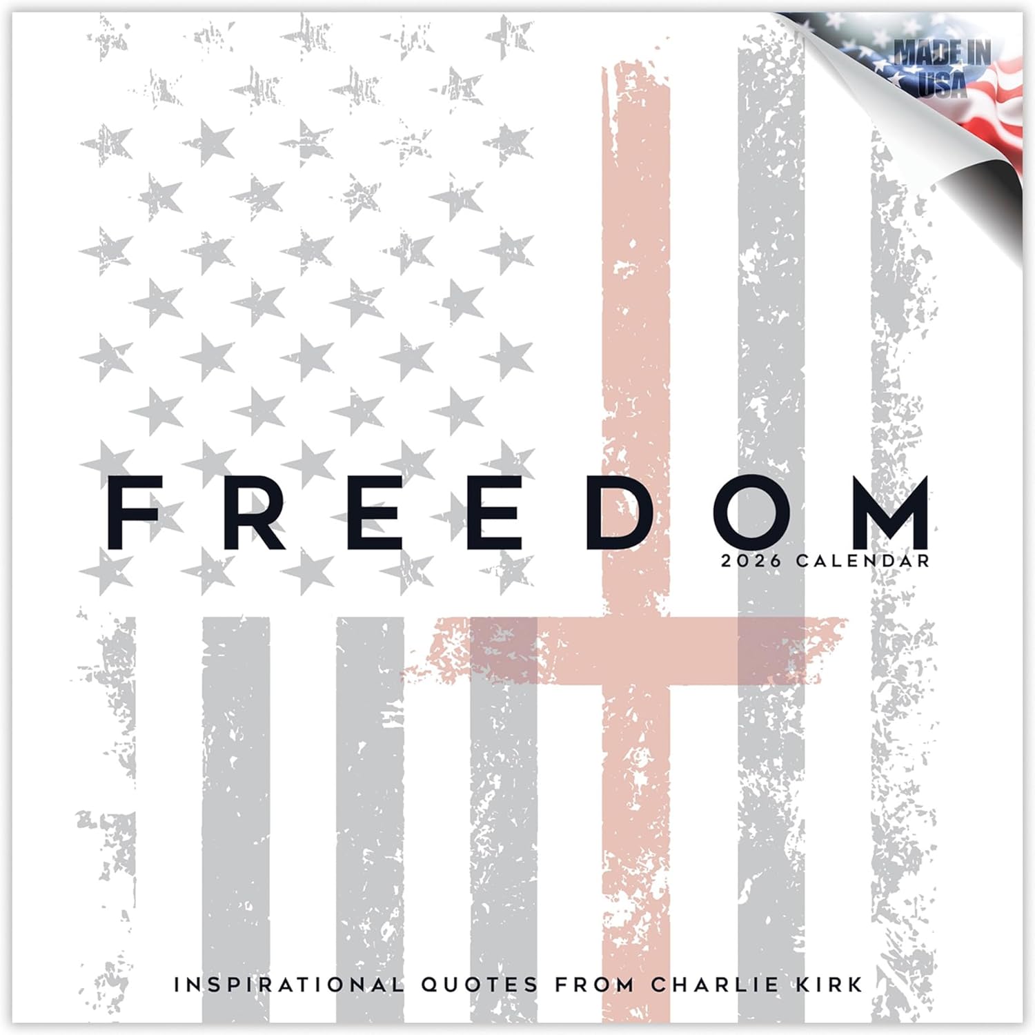 Amazon.com : MegaCalendars FREEDOM Calendar 2026 - Inspirational Wall ...