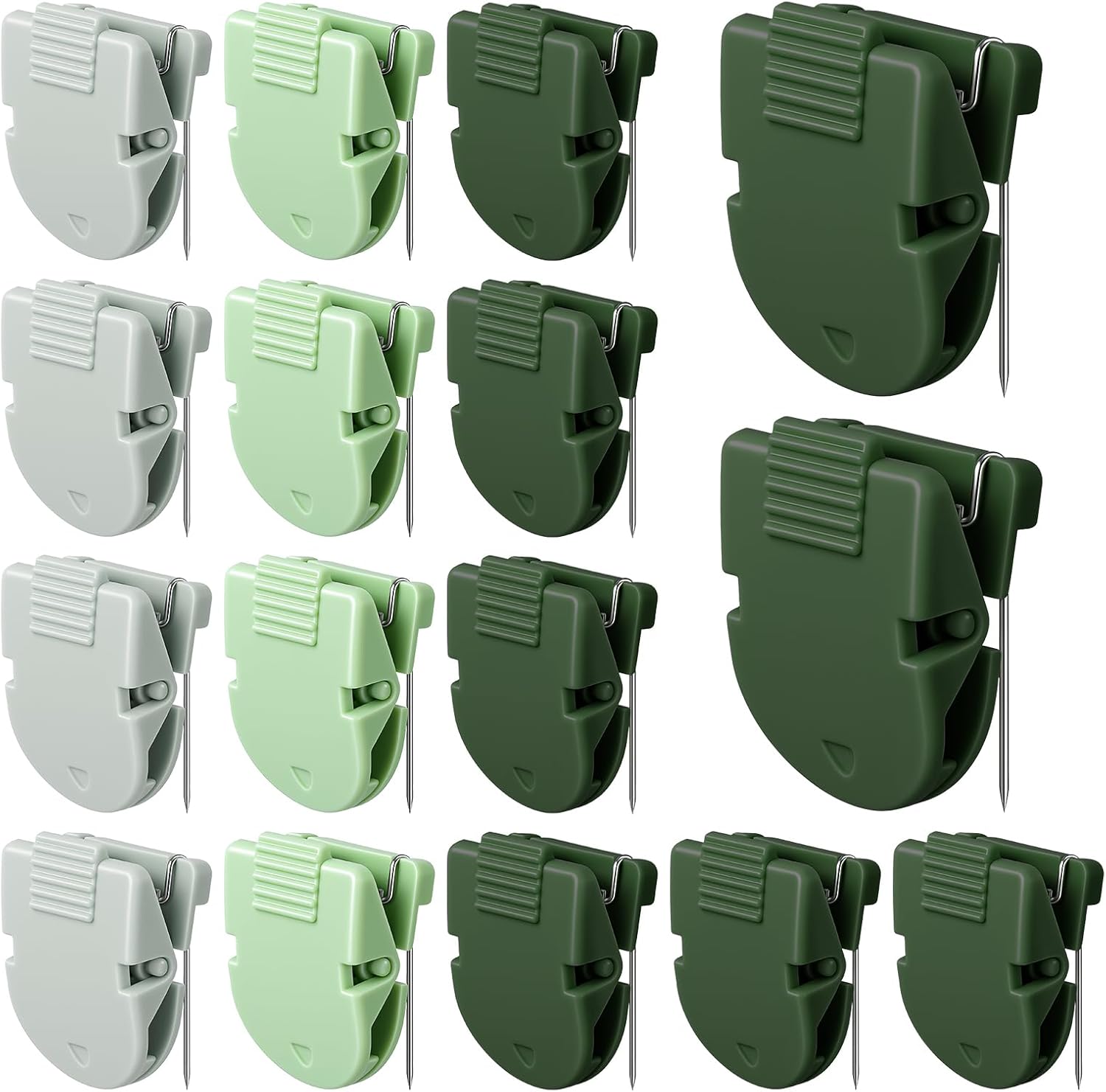 Amazon.com : 16 PCS Cubicle Clips, Fabric Panel Cubicle Accessories ...