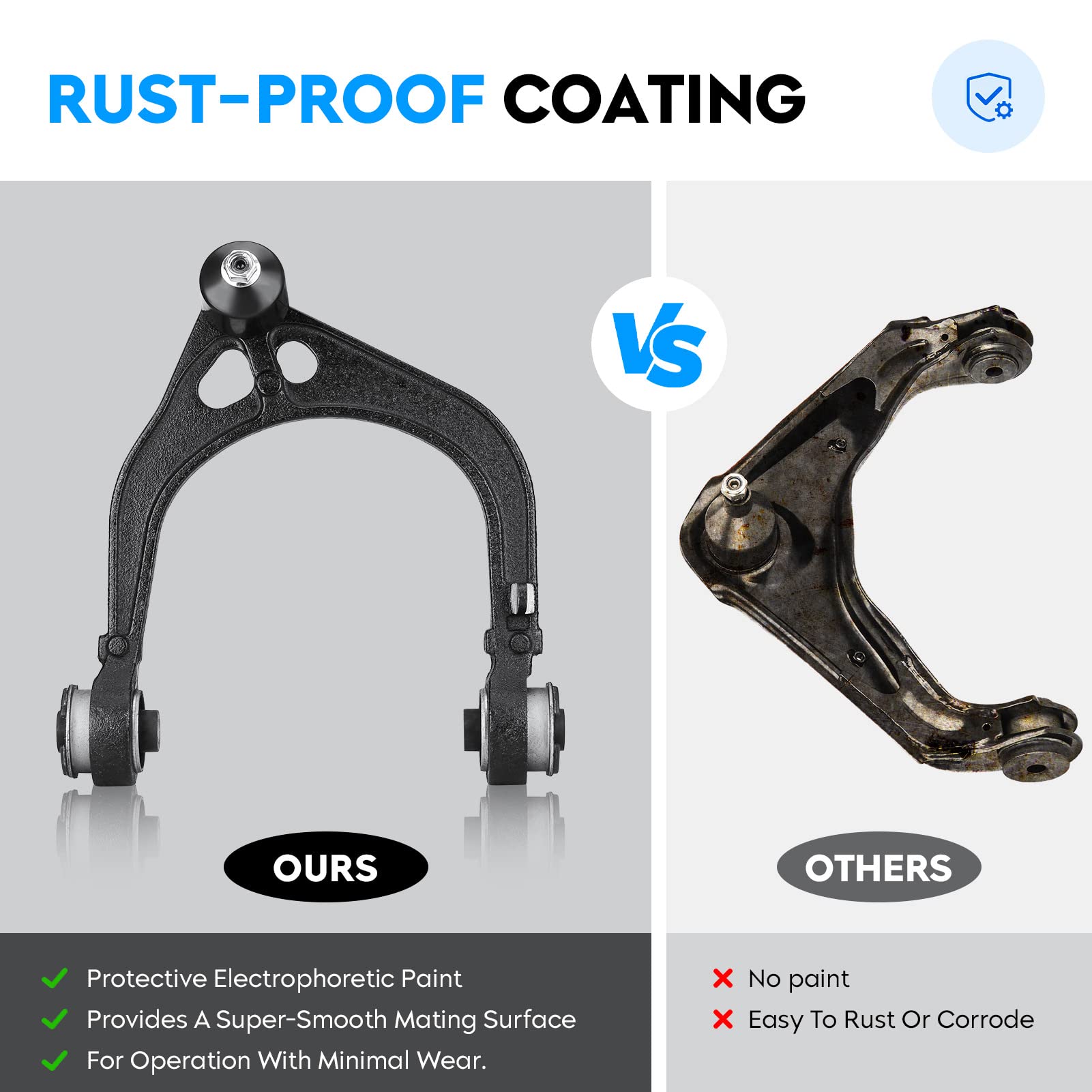 14PCS RWD Front Control Arms w/Ball Joints for Chrysler 300 Dodge ...