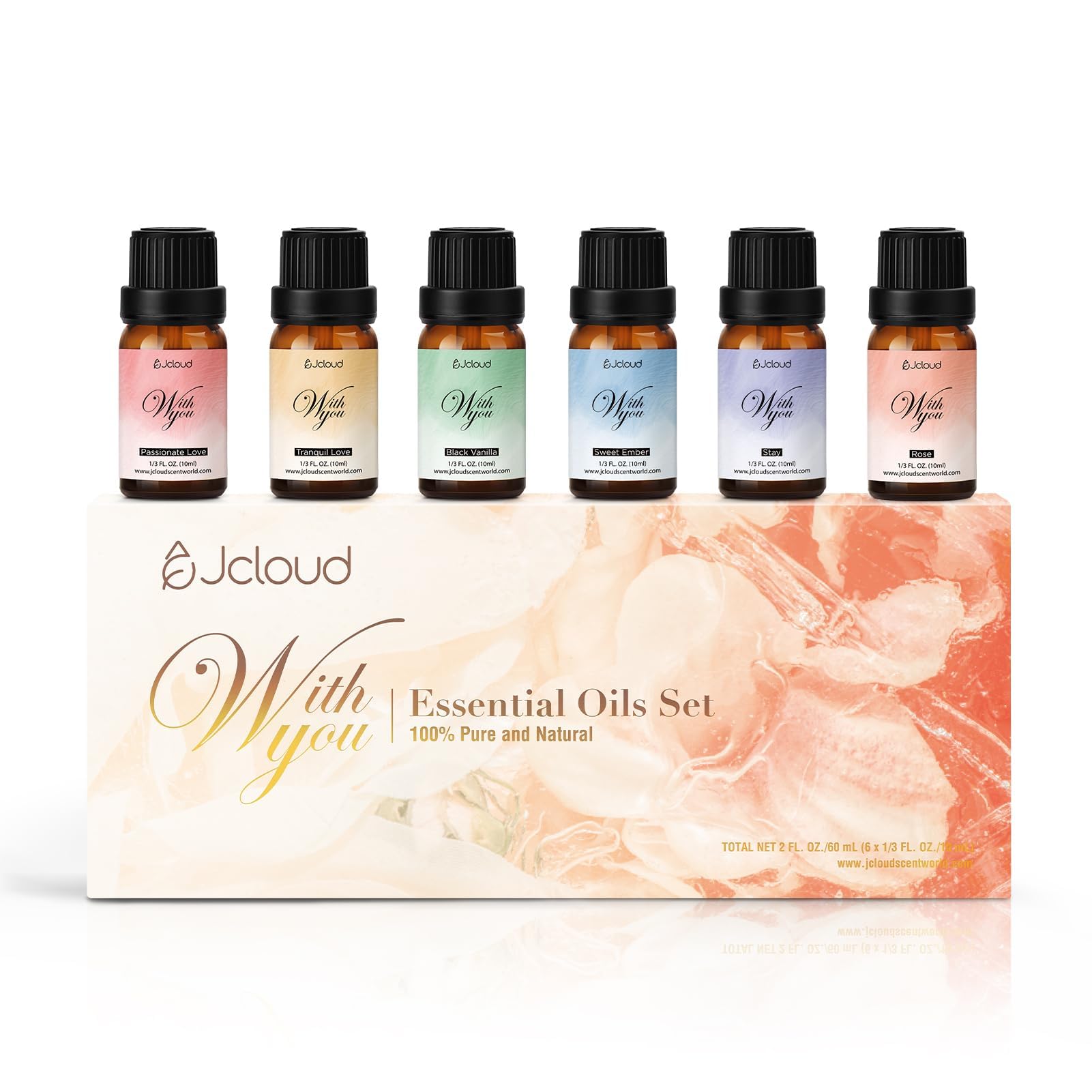 Amazon.com: JCLOUD Fragrance Oil Gift Set for Women, Essential Oils for ...
