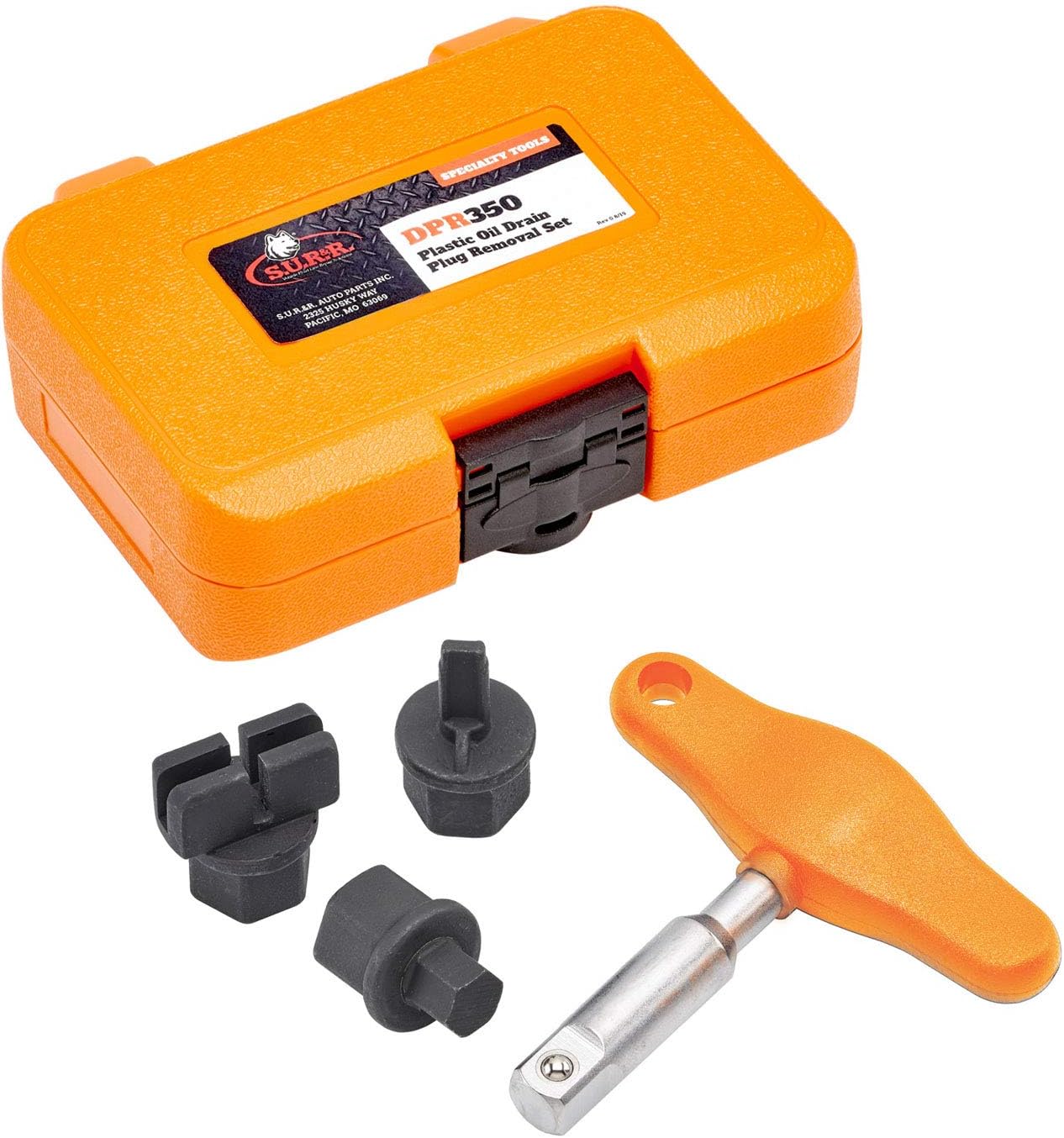 Amazon.com: S.U.R.&R. DPR350 Plastic Oil Drain Plug Removal Set ...