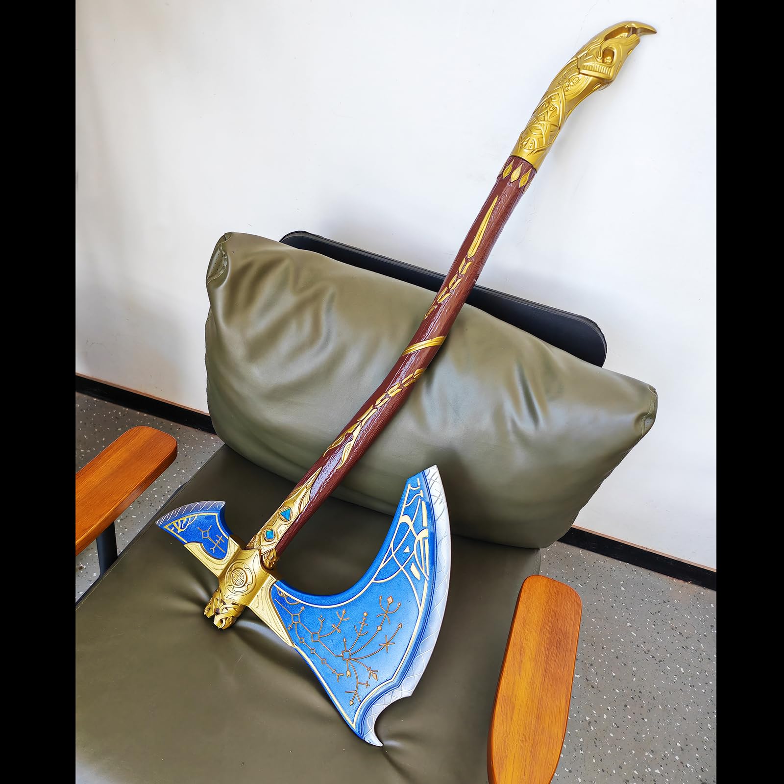 Snapklik.com : Ziqing Axe 1:1 Replica Real Metal Stainless Steel Cos ...