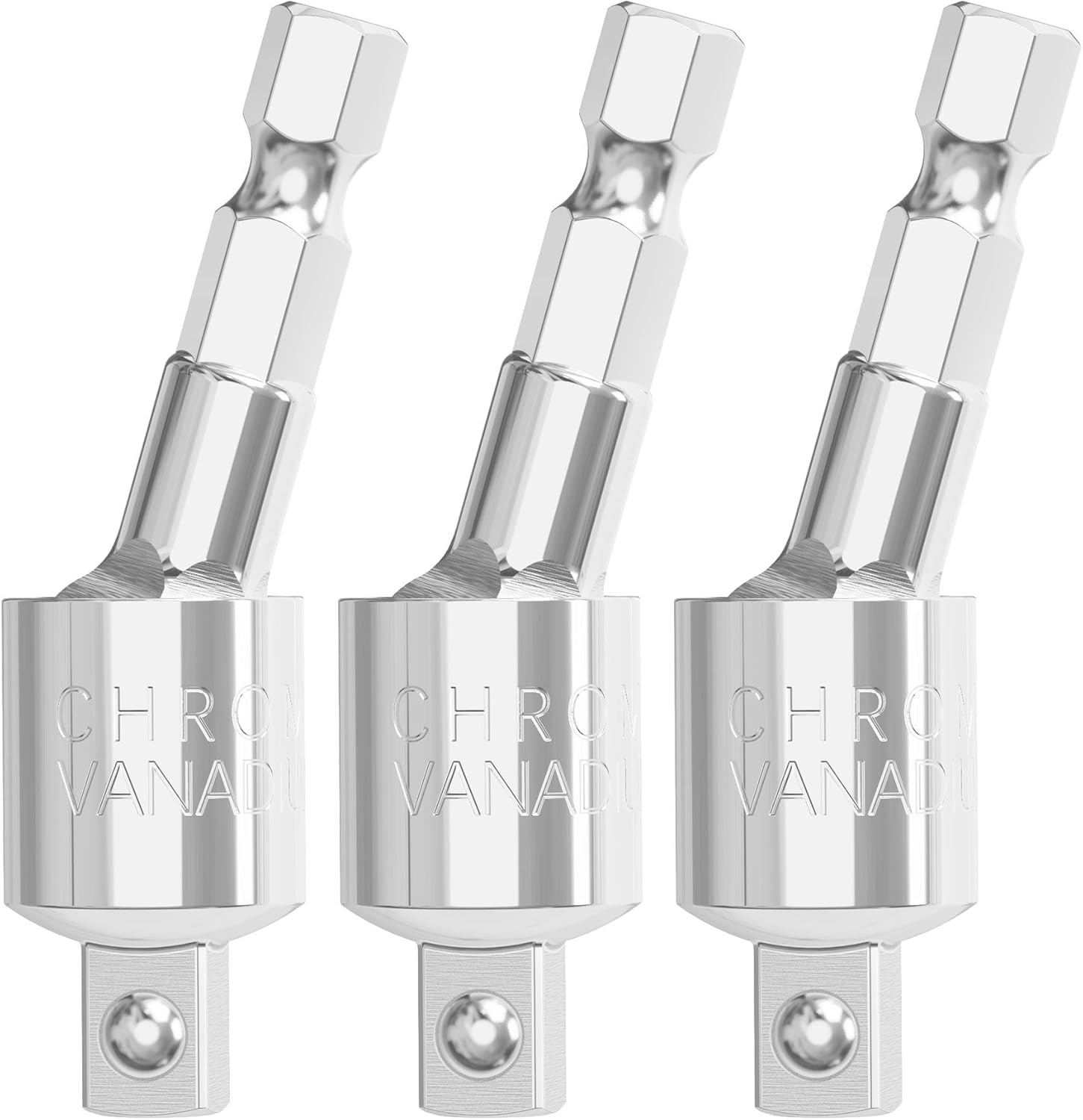 Amazon.com: FOCMKEAS 3PCS Power Drill Sockets Adapter 1/4" Impact ...
