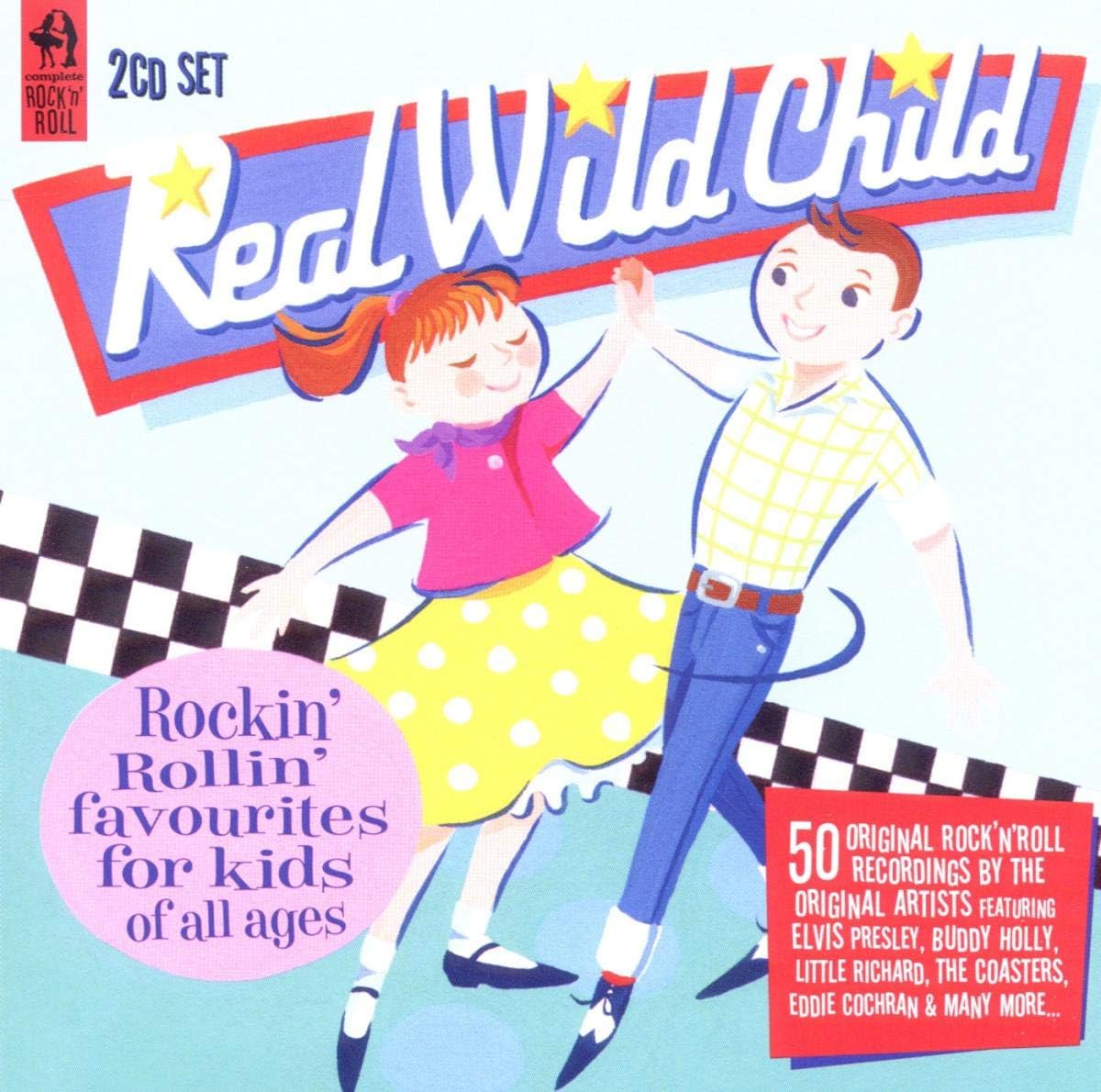 Amazon.co.jp: REAL WILD CHILD '50 ROCKIN' ROLLIN' FAVORITES FOR KIDS OF ...
