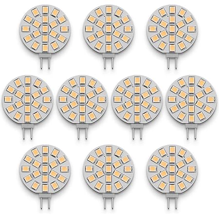 Makergroup 12V G4 LED Bulb 3W Bi-Pin LED Disc Light Bulb 20-30 Watt ...