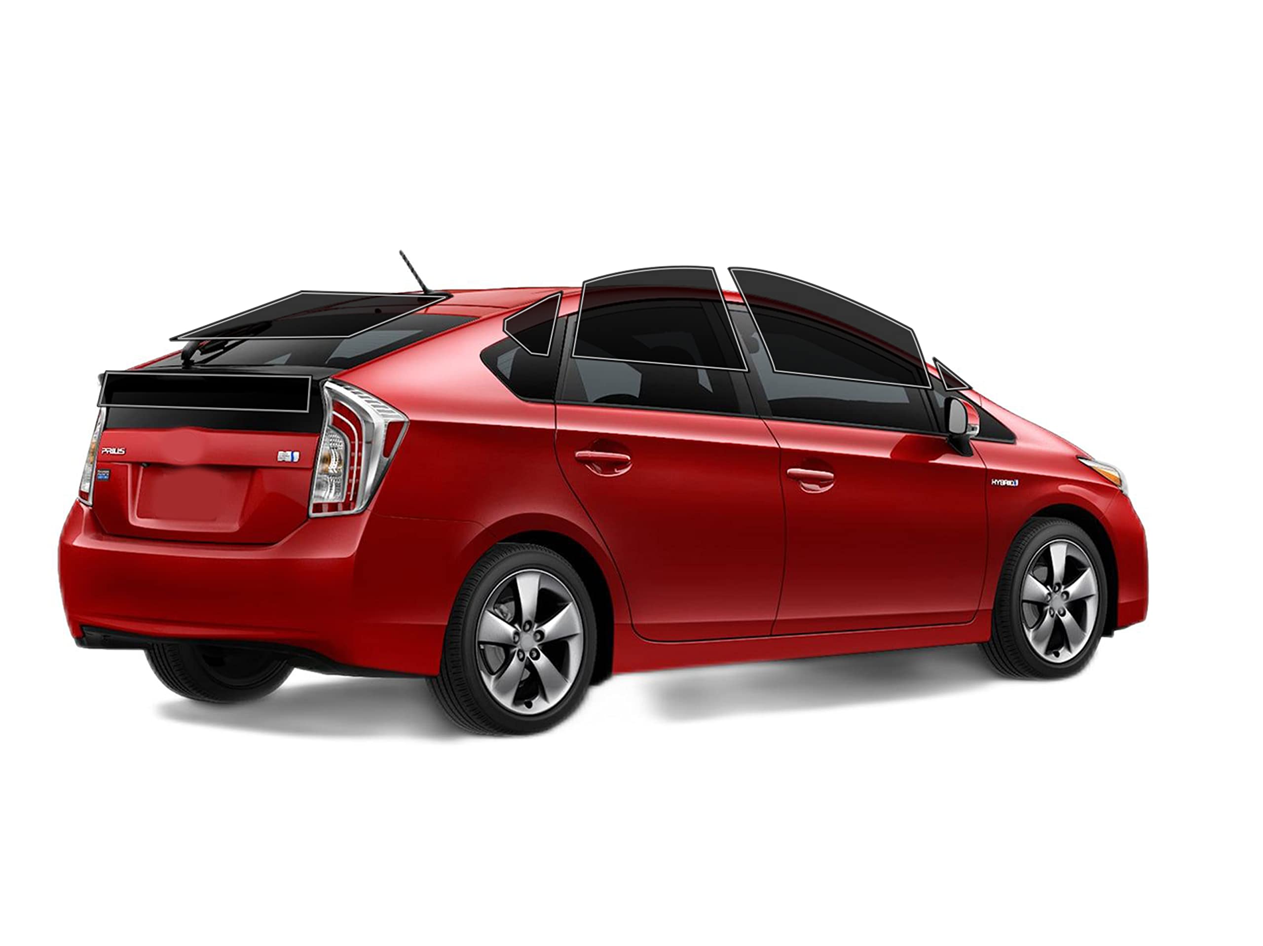 Amazon.com: AUTOTEK Precut Windows Tint Film All Sides Cars Sun ...