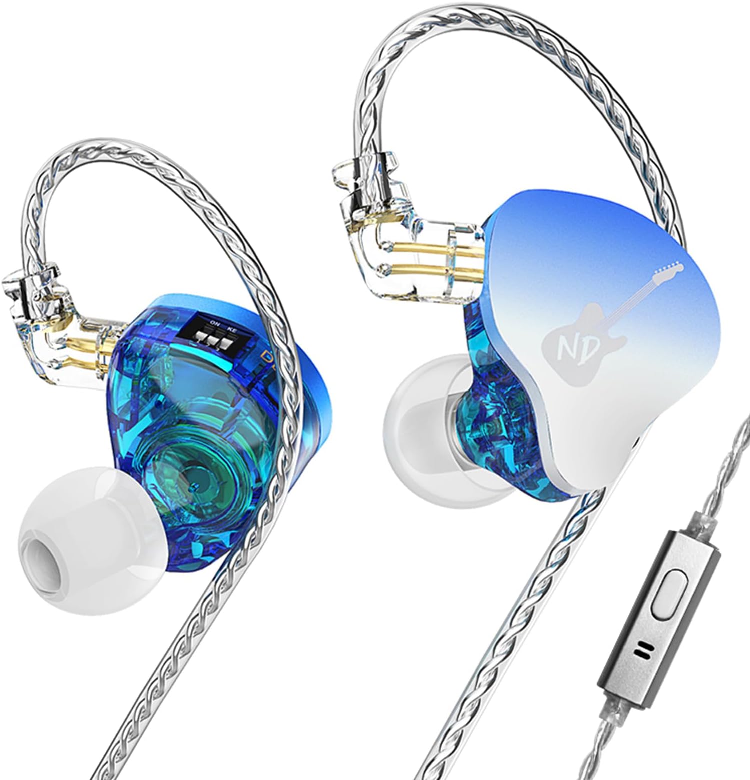 Amazon.com: CCA ND DD3 4 Tone Adjustable in Ear Monitor Headphones ...