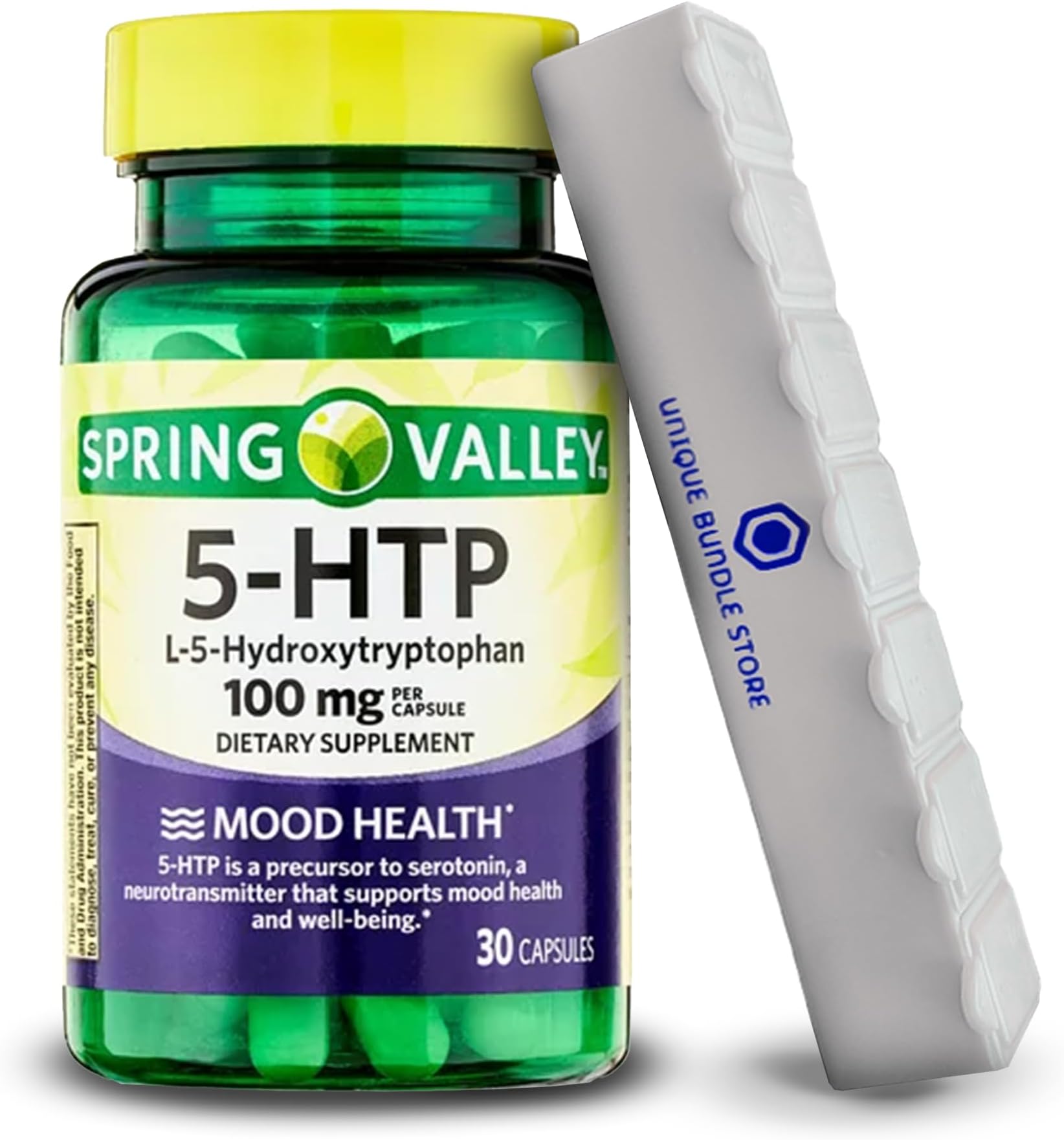 Amazon.com: Spring Valley, 5htp 100mg, Capsules Dietary Supplement, 5 ...