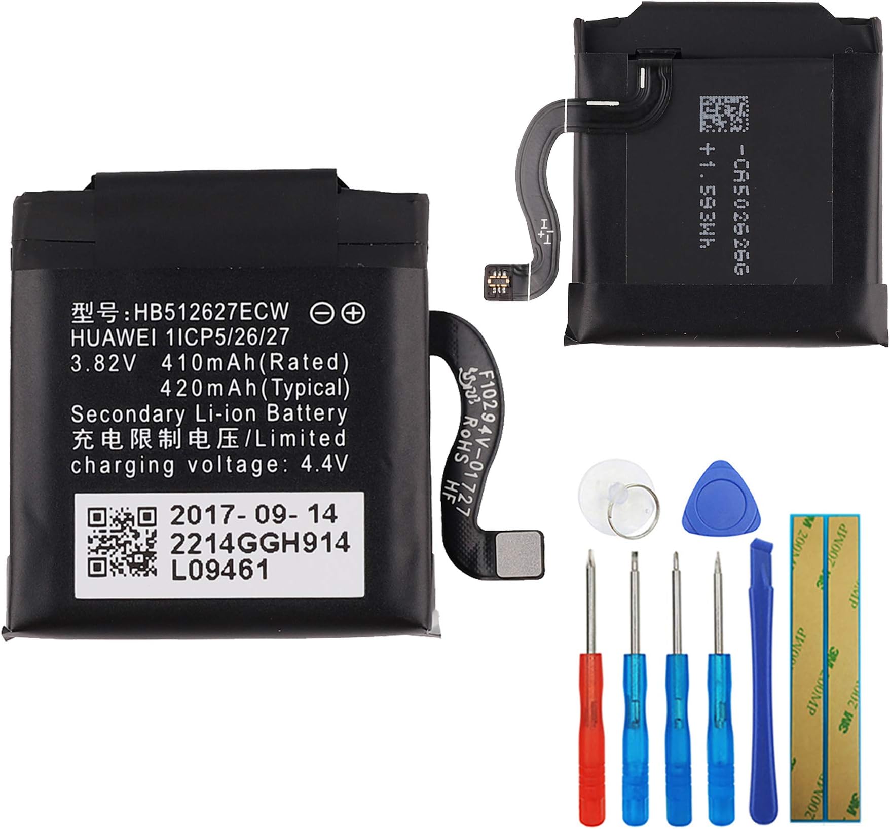 Amazon.com: E-YIIVIIL Replacement Battery HB406689ECW Compatible with ...