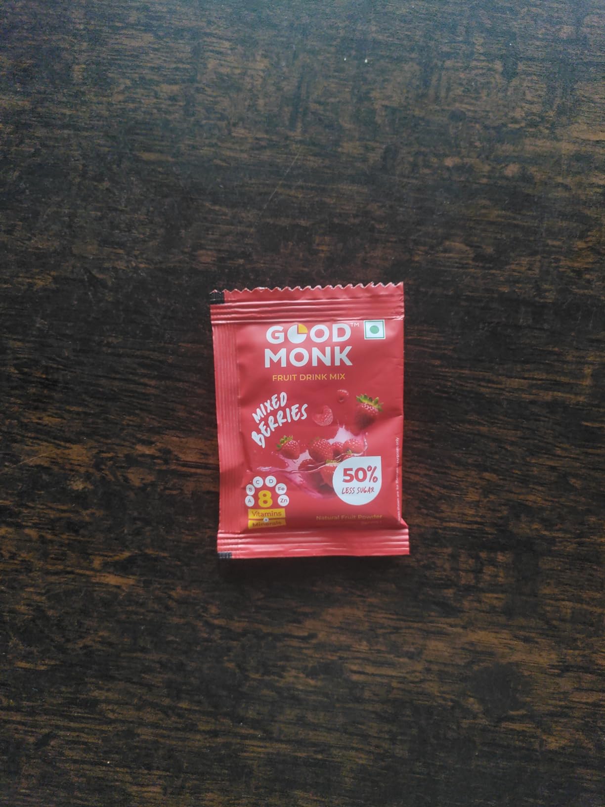 Good Monk Fruit Drink Mix (Natural Mixed Berries Powder), 50% Less ...