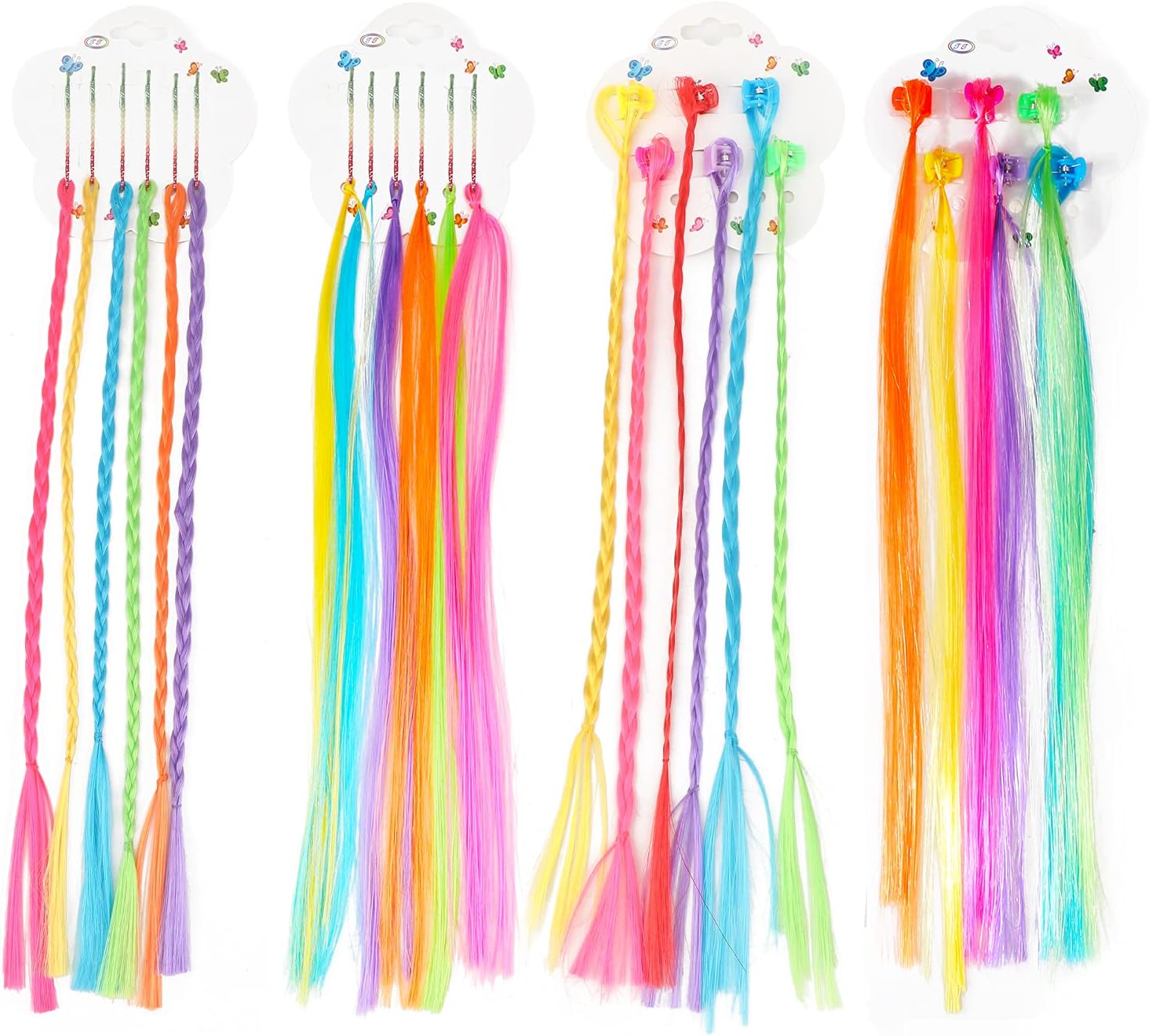Amazon.com : Dreamlover Hair Accessories for Girls, Colored Hair ...