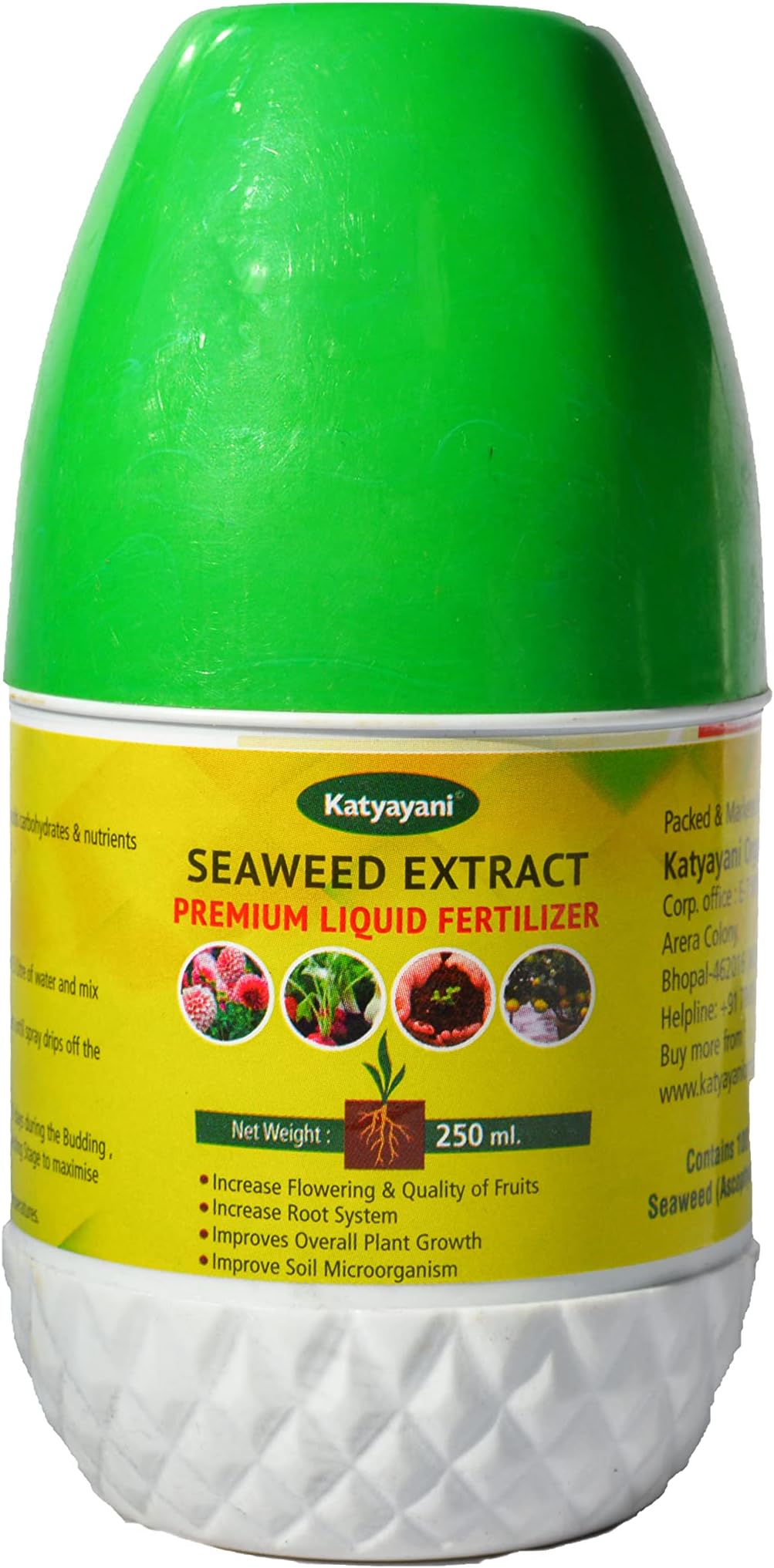 Amazon.com : Bioform Fish & Seaweed Liquid Organic Fertilizer Gallon ...