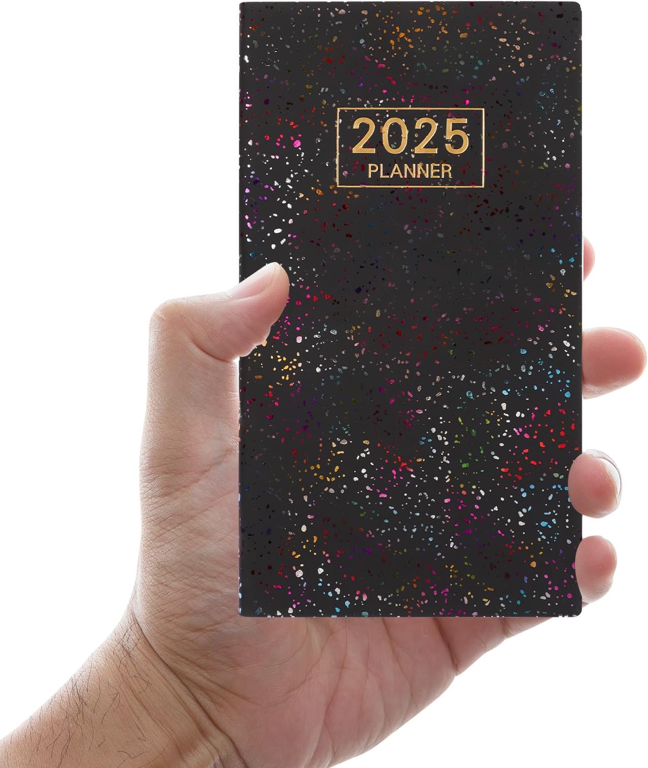 Pocket Diary 2025, A6 Weekly Monthly Daily Week to View Planner with PU ...