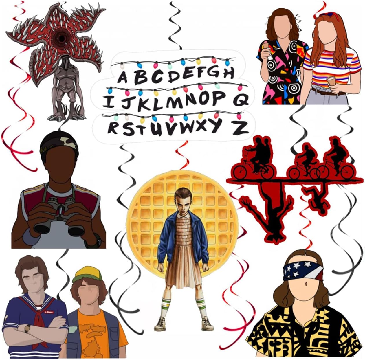 Amazon.com: Money Birthday Party Decorations Ceiling Swirls(30Pcs Fully ...