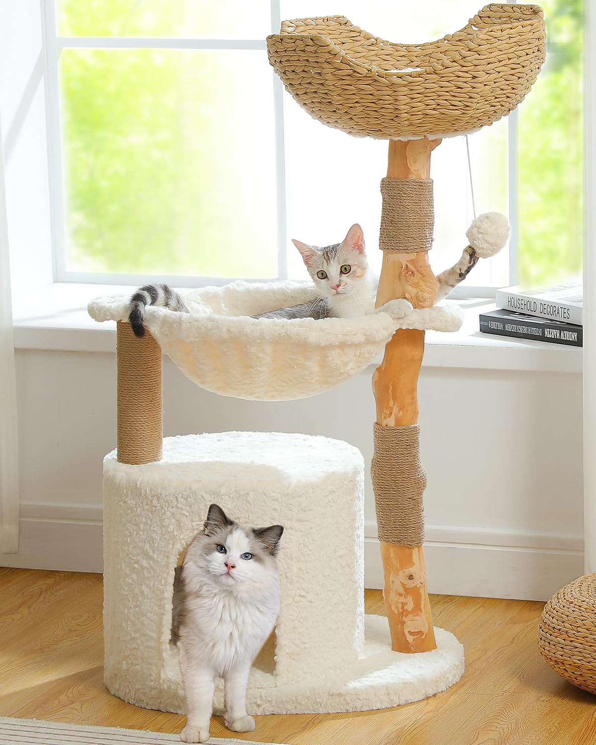 Expensive Cat Tree Furniture Luxury Modern Cat Tree With Long Plush