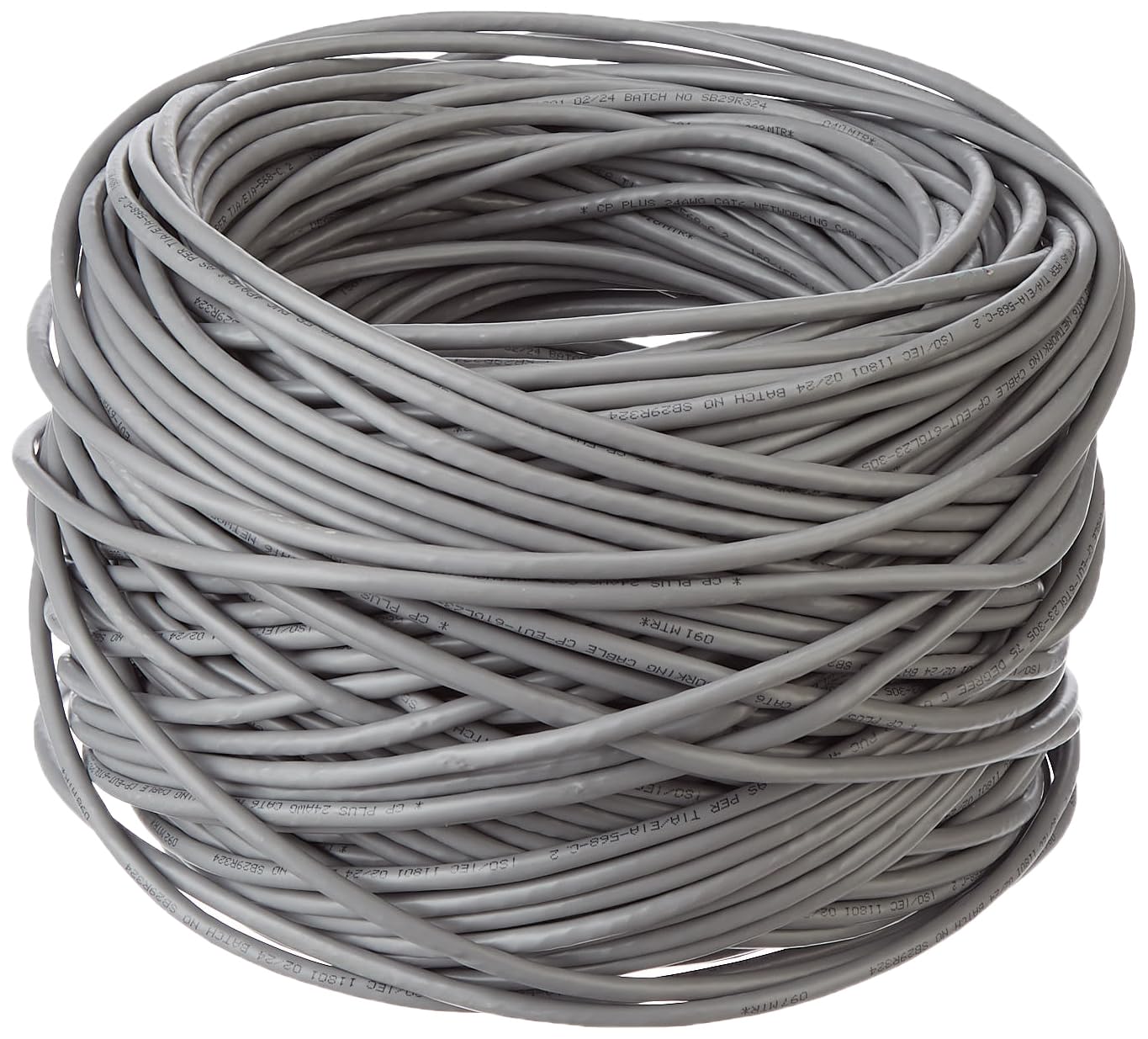 CP Plus CP-EUT-6TGL23-100 Cat 6 100 meter Cable with High Speed ...