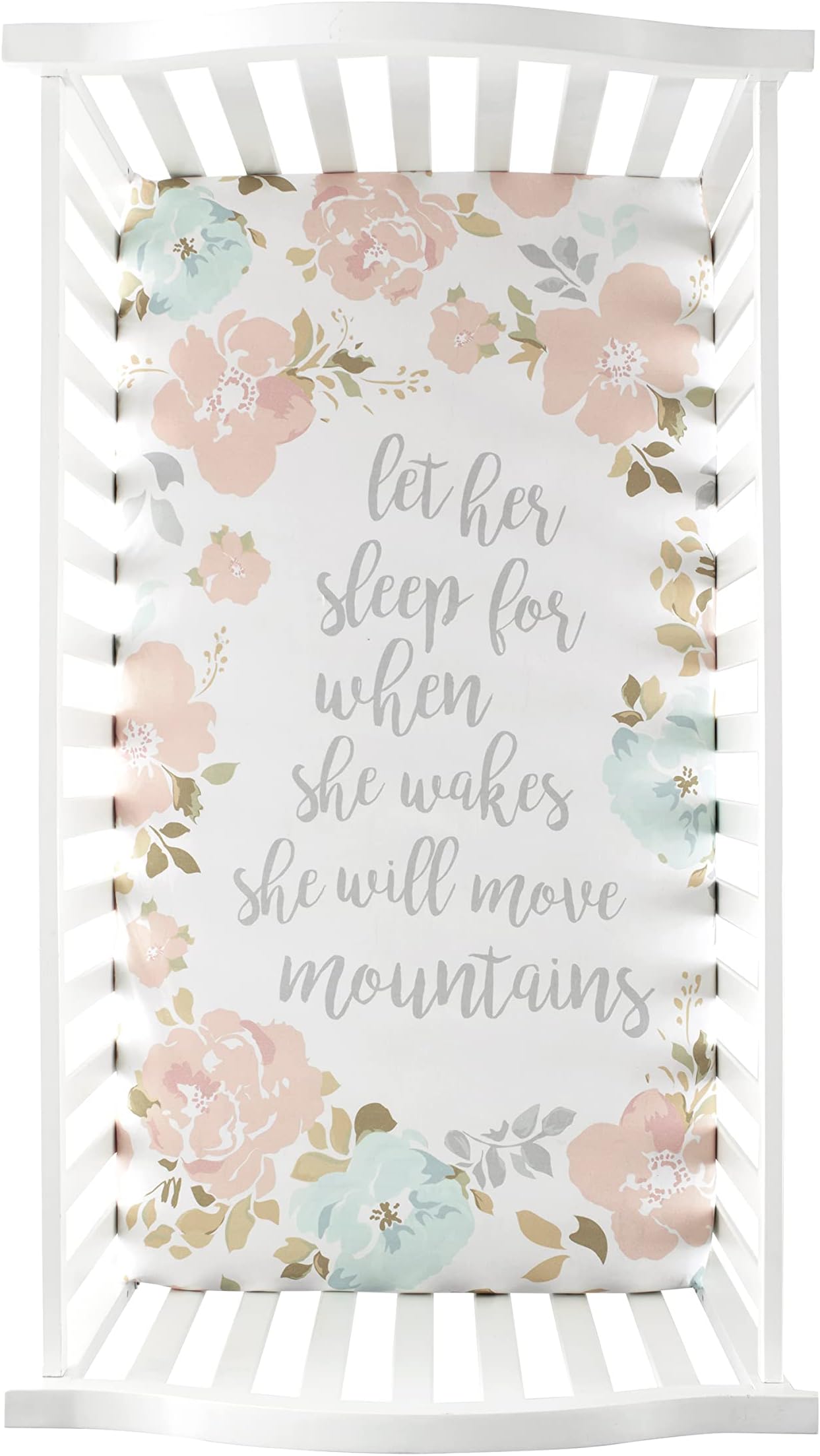 Amazon.com: Levtex Baby - Trail Mix Crib Fitted Sheet - Fits Standard ...