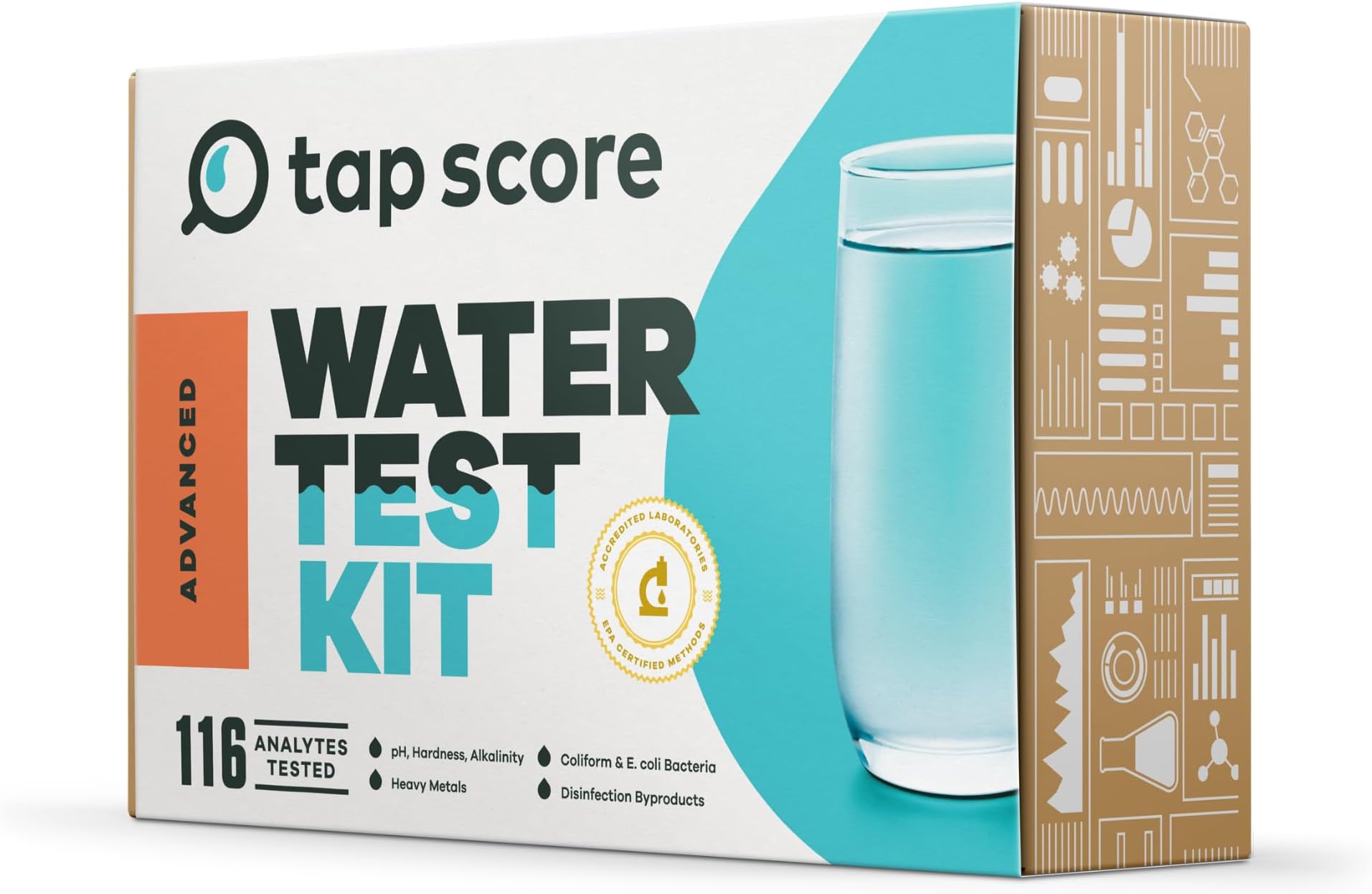 Amazon.com : Advanced Home Water Test Kit | Well or City | EPA ...
