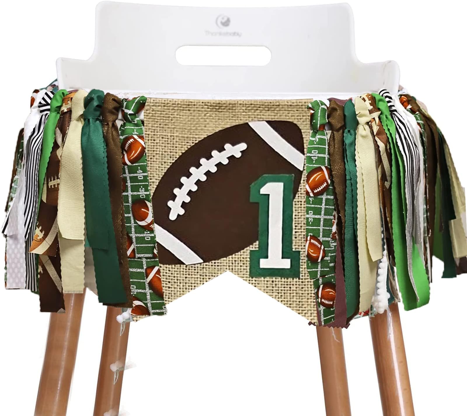 Amazon.com: Football First Birthday Party Decorations,First Year Down ...