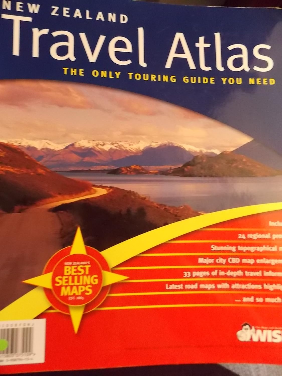 New Zealand Traveling Atlas: The Only Touring Guide You Need: Staff of ...