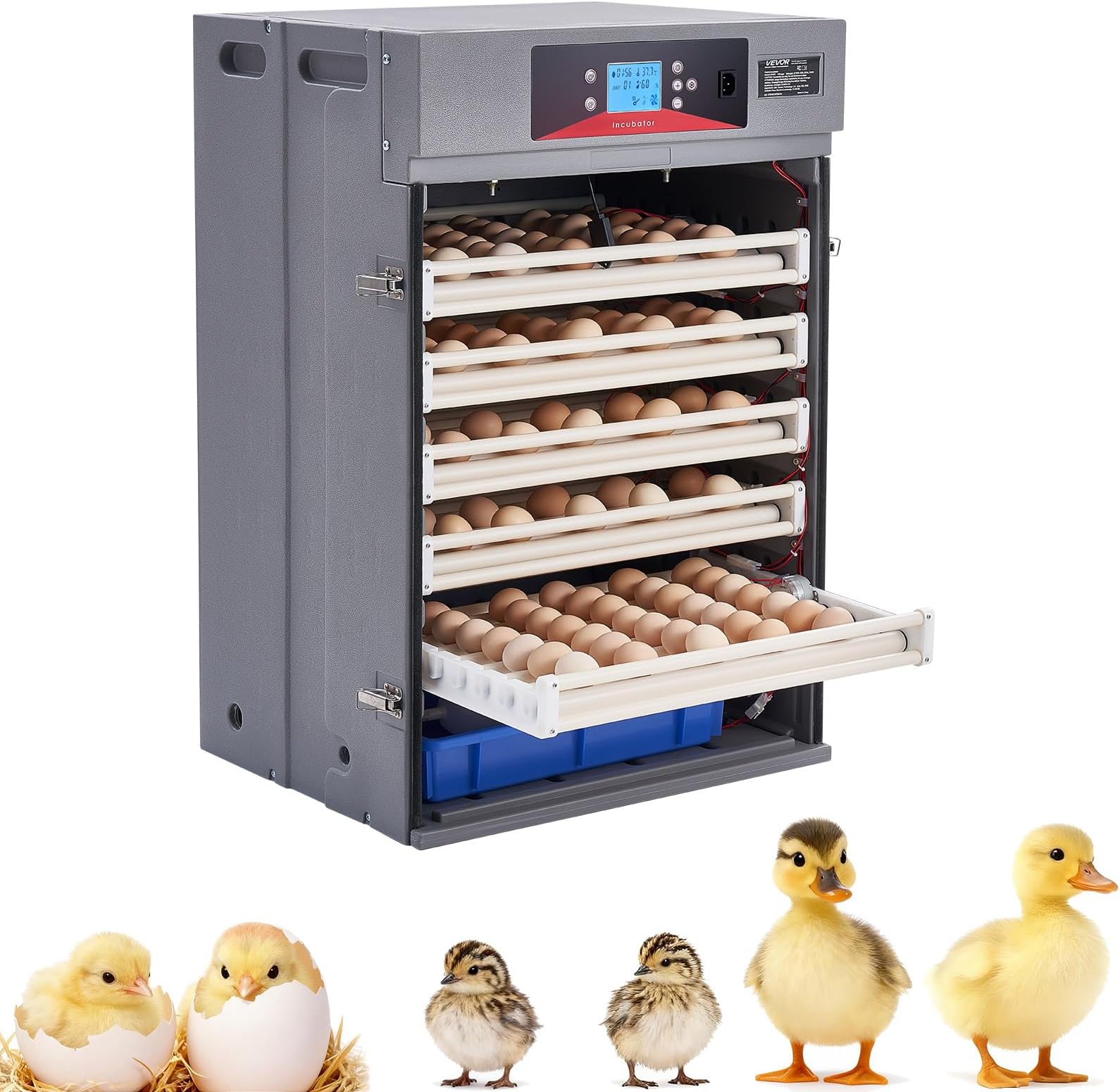 Vevor 400 Egg Incubator Poultry Incubator Cabinet With Automatic Eggs ...