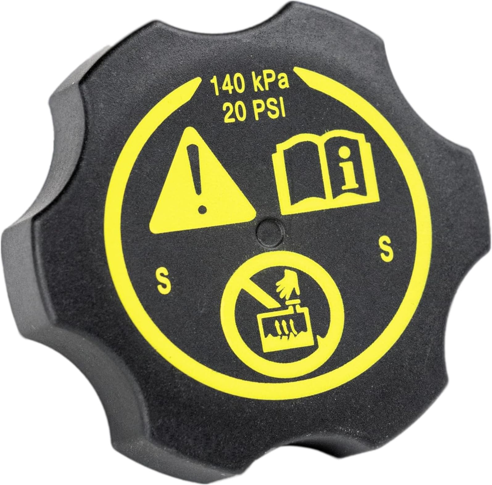 BIAREN Radiator Expansion Water Tank Cap Coolant Tank Cap Cover Lid For ...