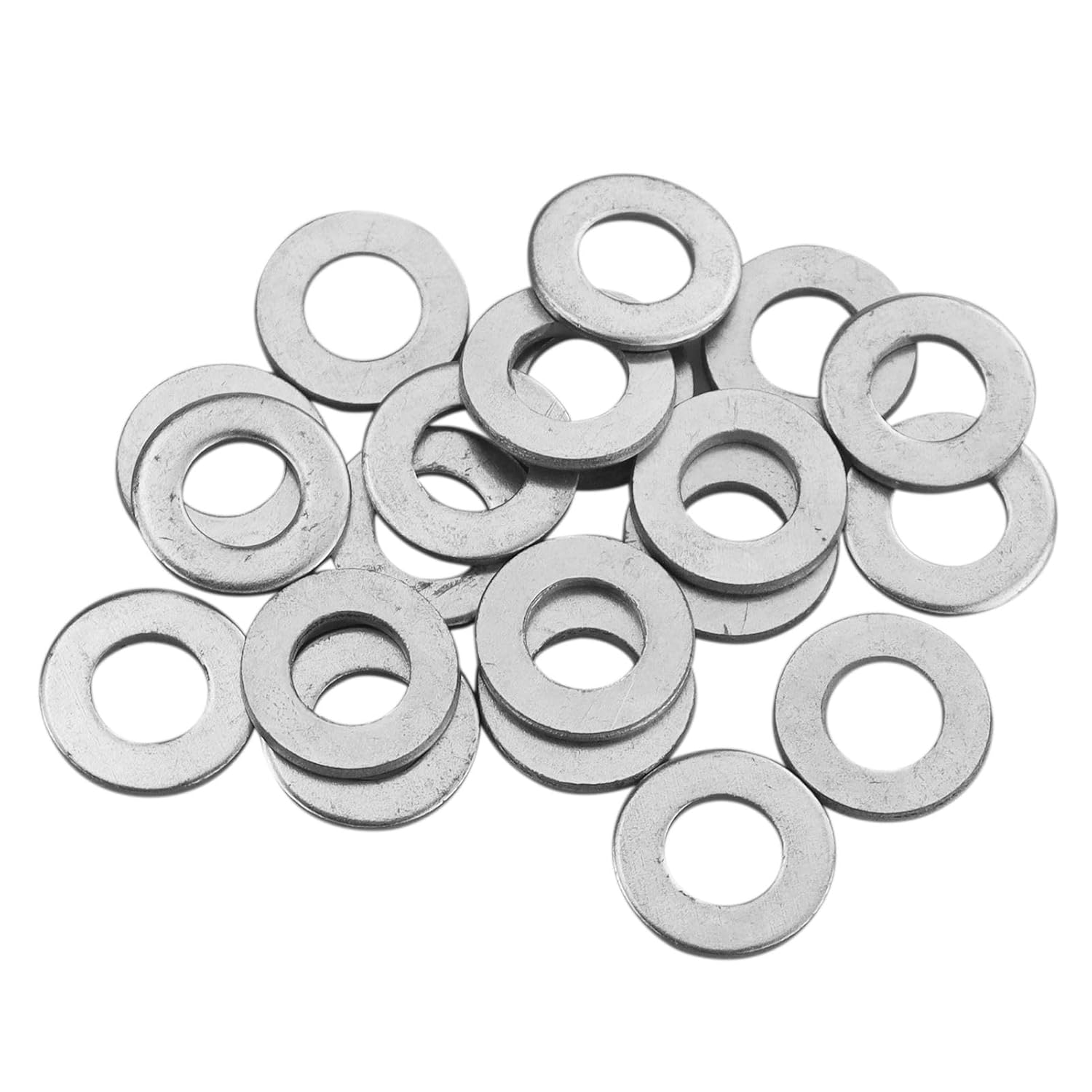 M8 Metal Washers,M8 x 15mm Flat Penny Washers (Thickness 1.5mm) Stainless Steel M8 Washers Round ...