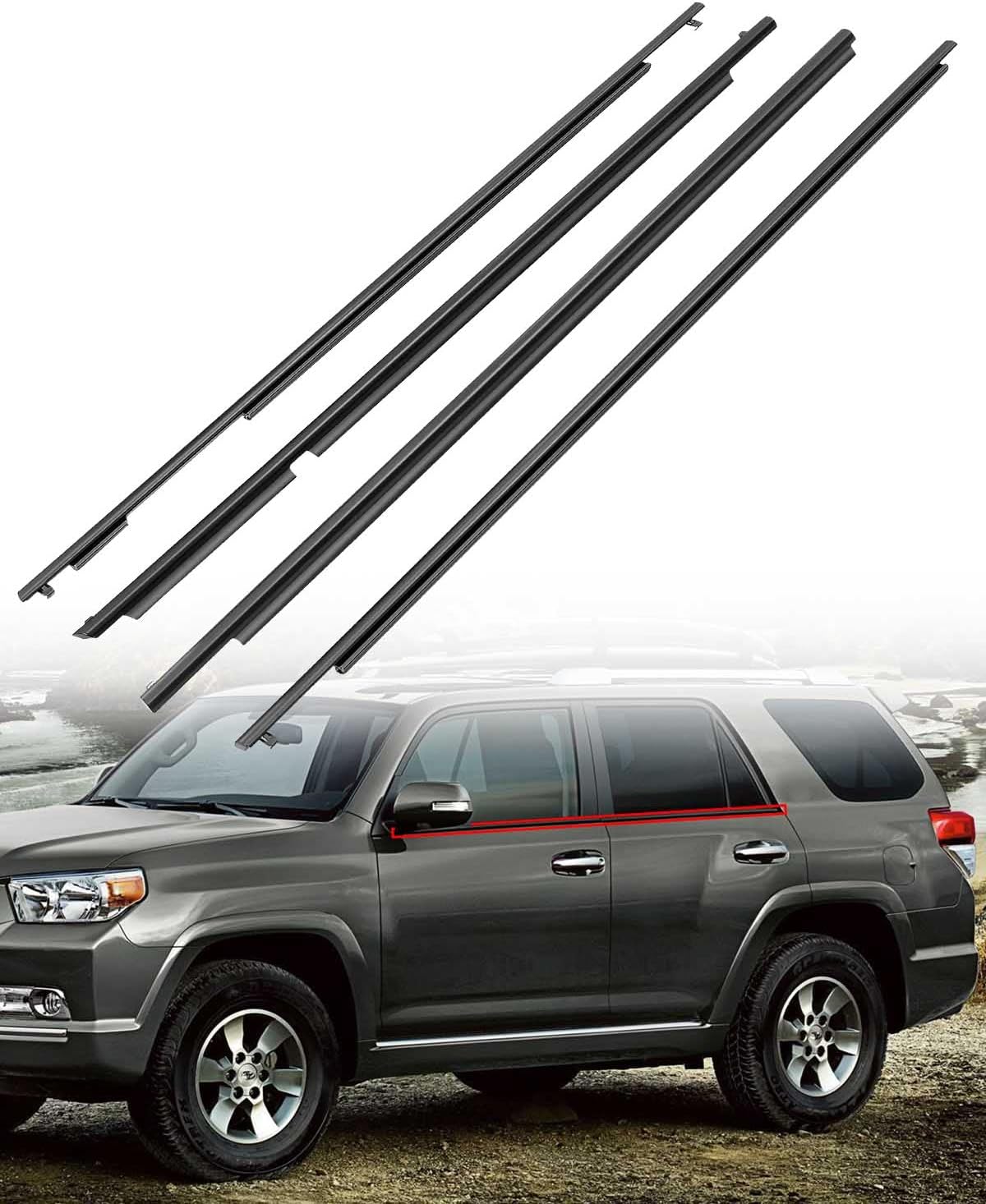 Amazon.com: 5pcs Outer Door Window Weatherstrip Seal Belt, Compatible ...