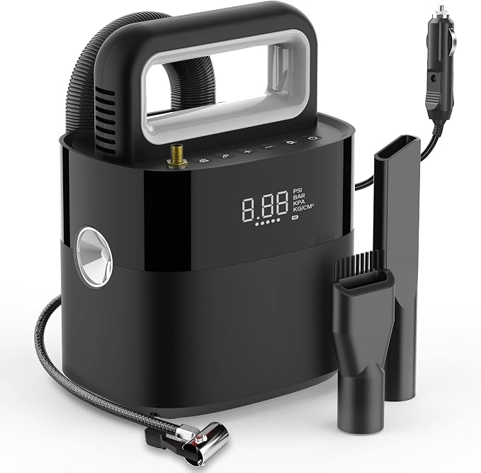 Amazon.com: Marbro 4-in-1 Cordless Tire Inflators Car Vacuum, Portable ...