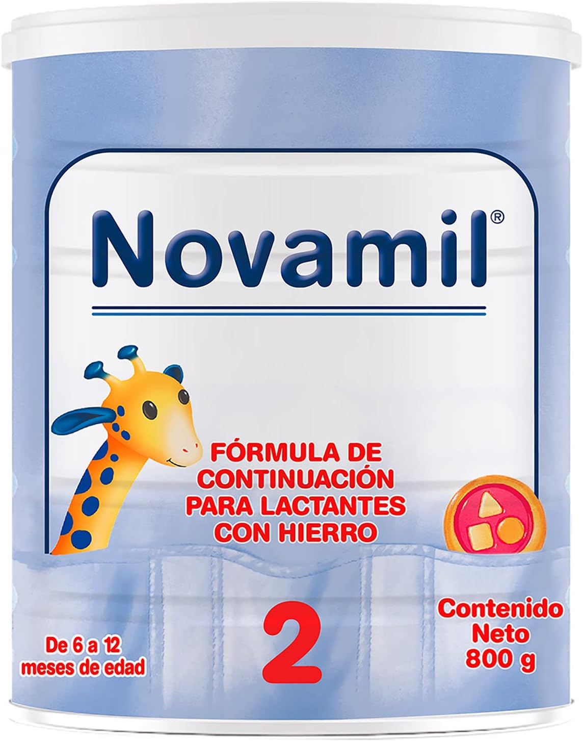 Novamil 2 Fórmula Etapa 2 Fórmula de 6 a 12 meses de edad, 800 g ...