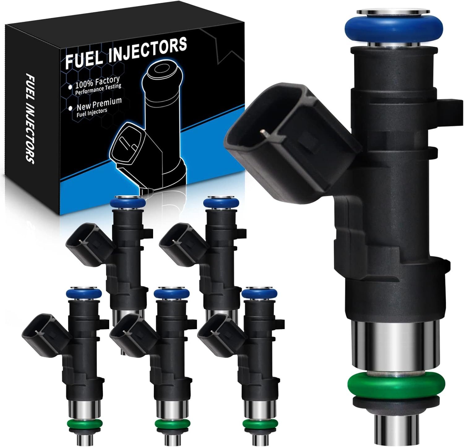 Amazon.com: SZKAIDAG 0280158028 Fuel Injectors for:-Dodge Charger 2006 ...