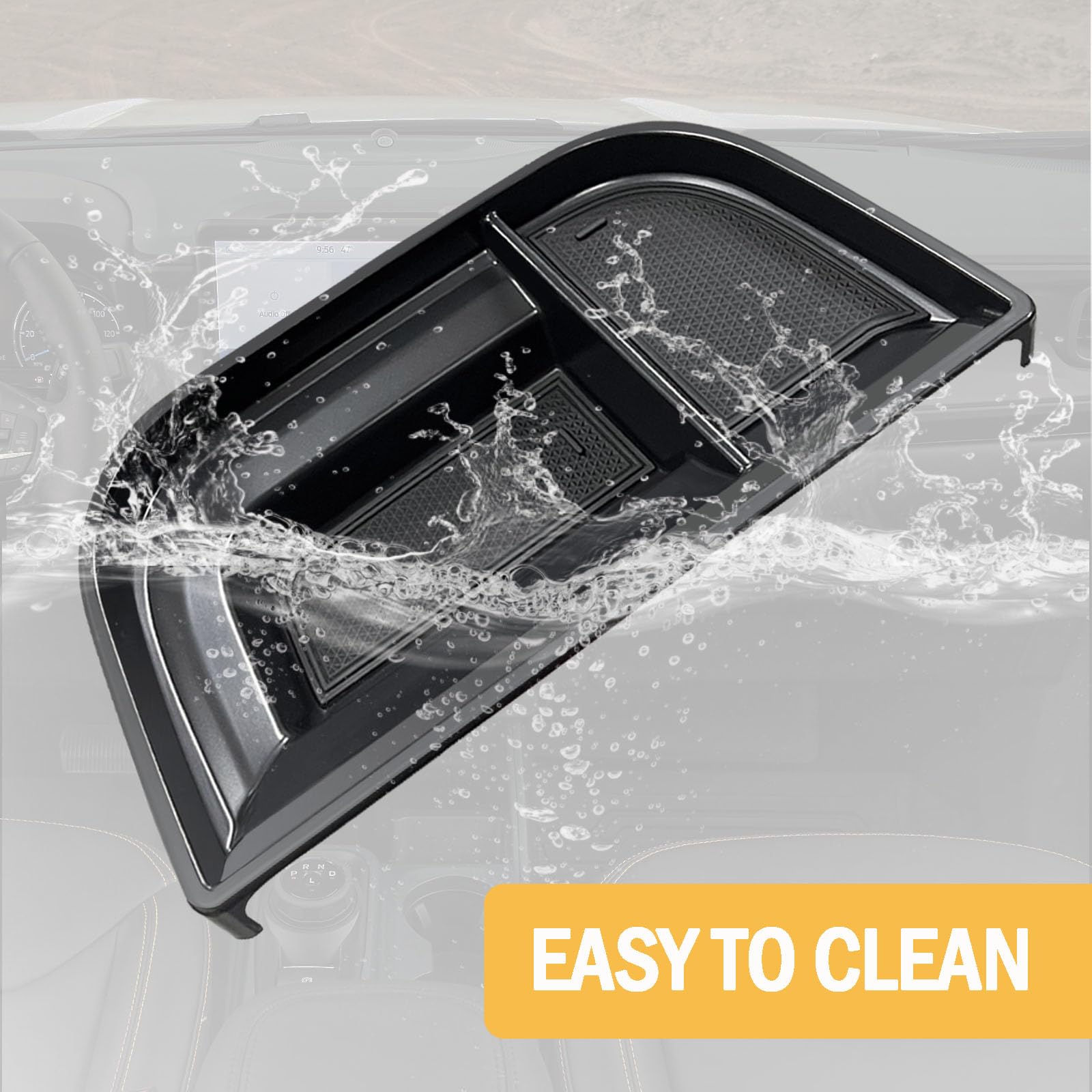 Snapklik.com : ANMOSVO Center Console Dash Tray For Maverick ...