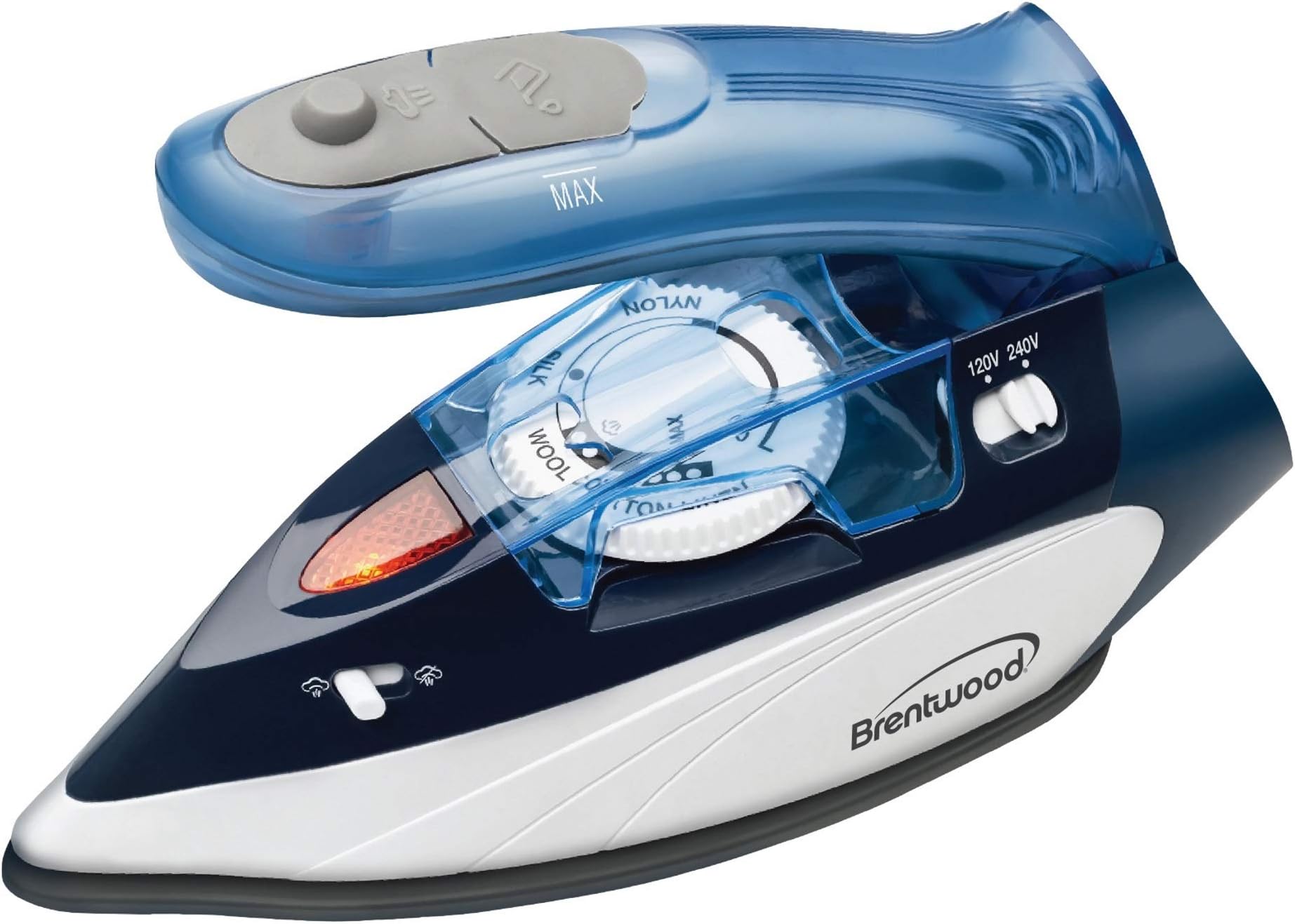 Amazon.com: EnzZone Travel Iron with Dual Voltage - 100V/240V ...