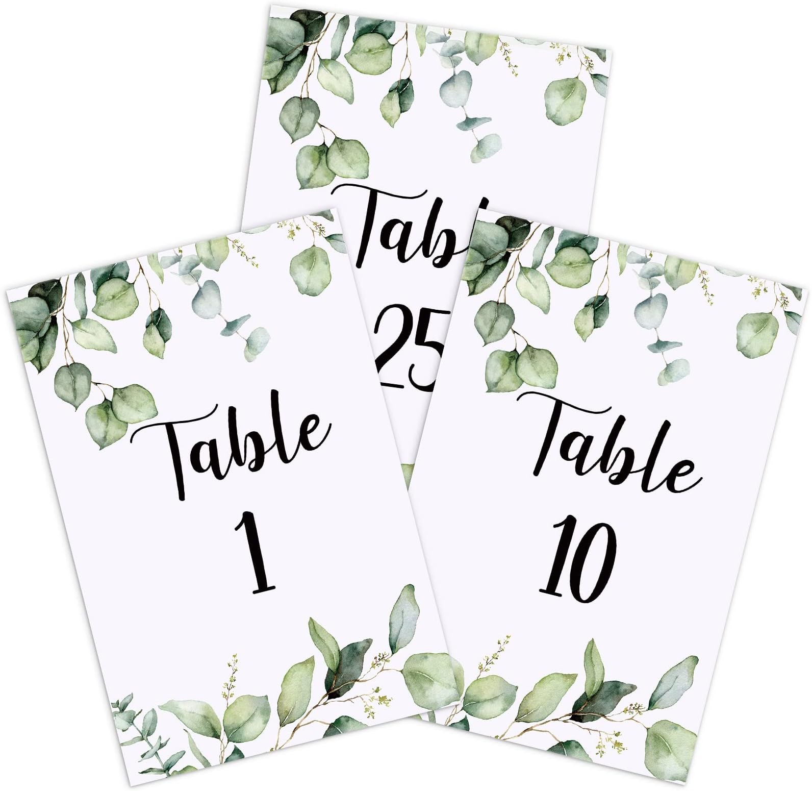 Table Printable Table Numbers Table Numbers Printable Table Name Cards