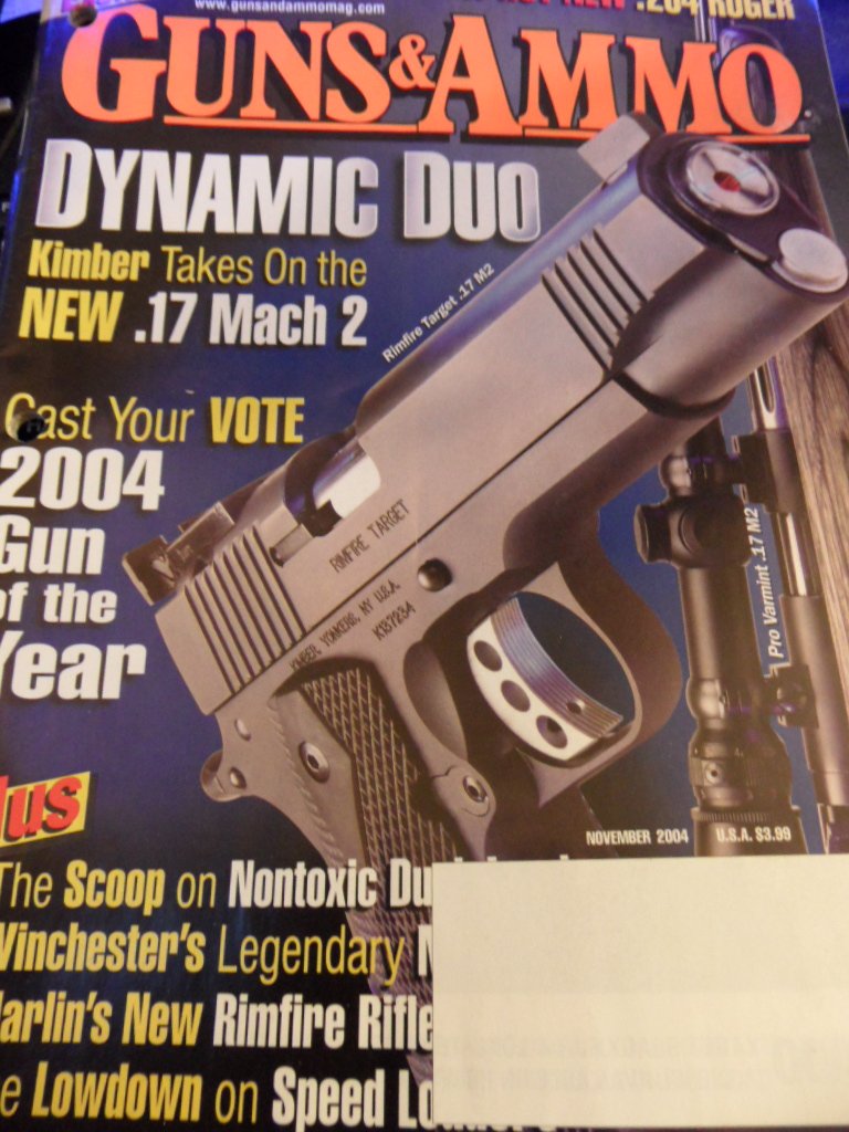 Guns & Ammo November 2004 Single Issue Magazine (Handloads for the hot ...