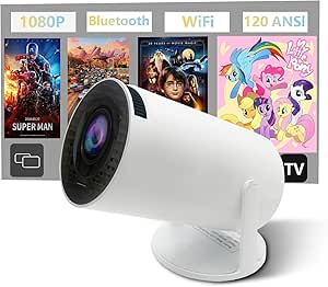 HY300 mini projector, portable projector, kids' gift, outdoor party ...