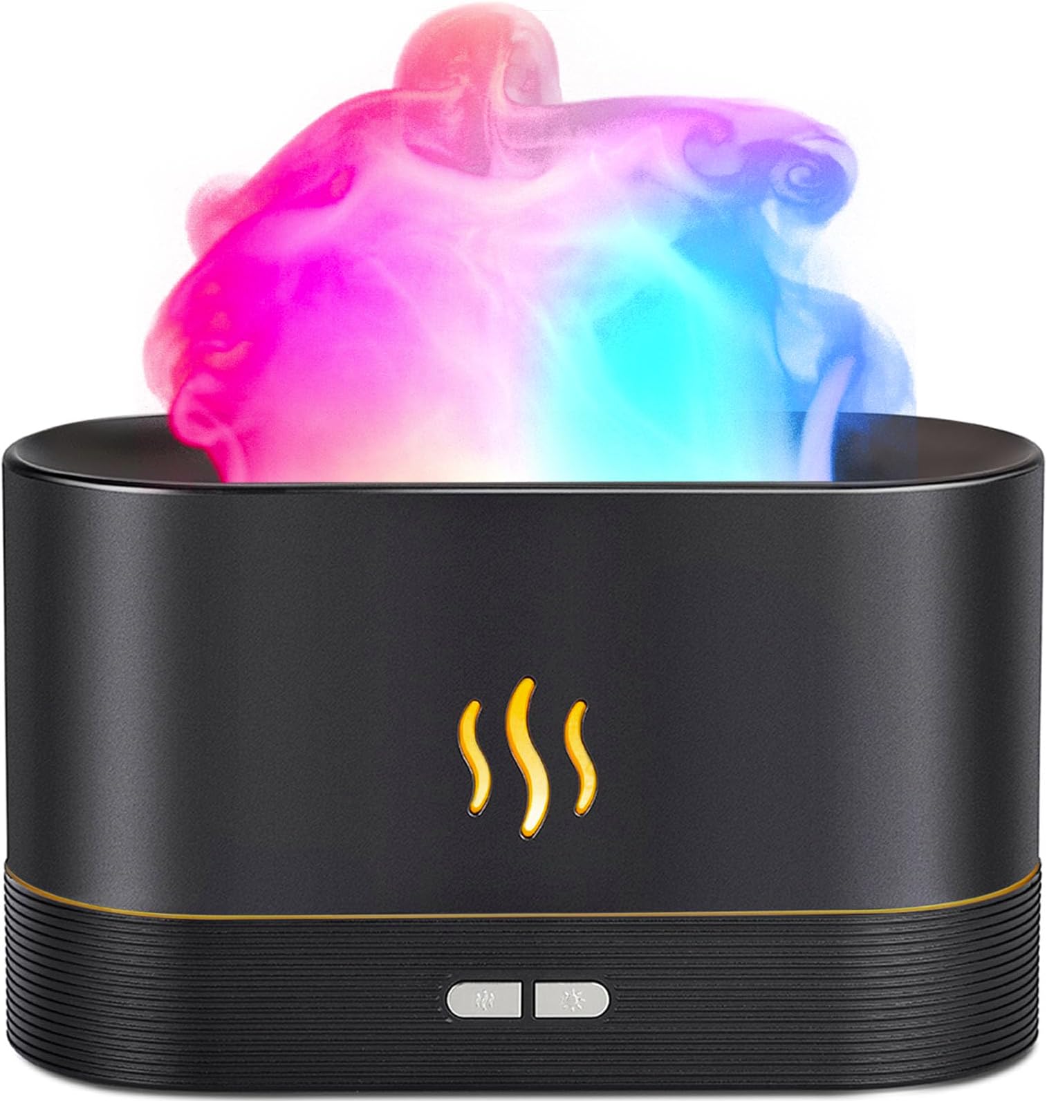 Amazon.com: Colorful Flame Air Aroma Diffuser Humidifier, Upgraded 7 ...