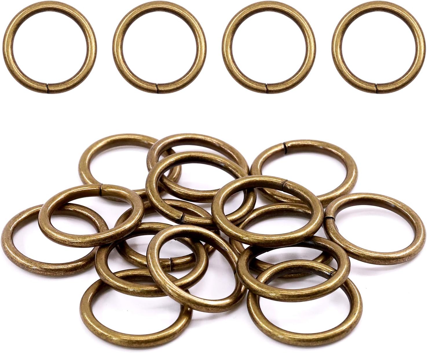 Amazon.com: Swpeet 60Pcs Heavy Duty 3/4 Inch - 20mm Bronze Multi ...