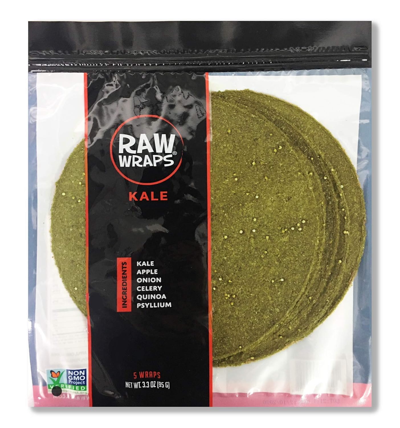 Amazon.com: Raw Wraps, Gluten Free, Paleo, and Keto Friendly, Vegan ...