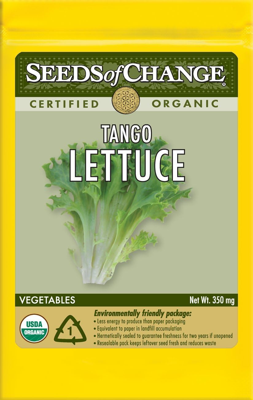 Amazon.com : Seeds of Change S22690 Certified Organic Tango Green ...