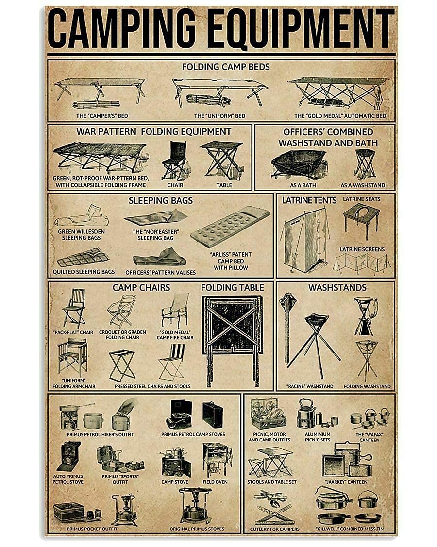 Vintage Camping Gear