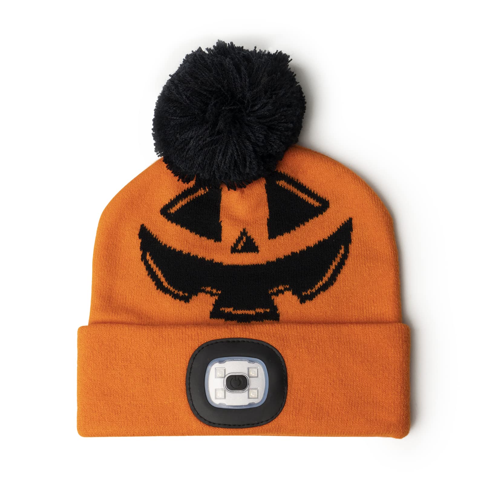 Amazon.com: Night Scope Kids LED Rechargeable Halloween Knit Beanie ...