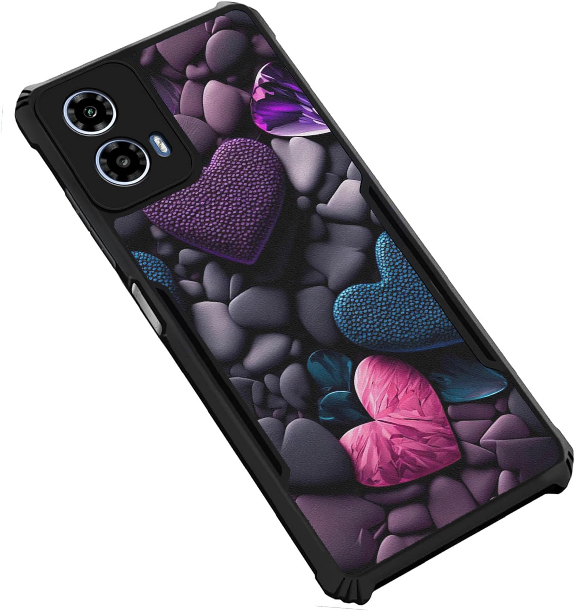 VIDO Exclusive Soft Back Case Cover for Motorola Moto G34 5G (Shock ...